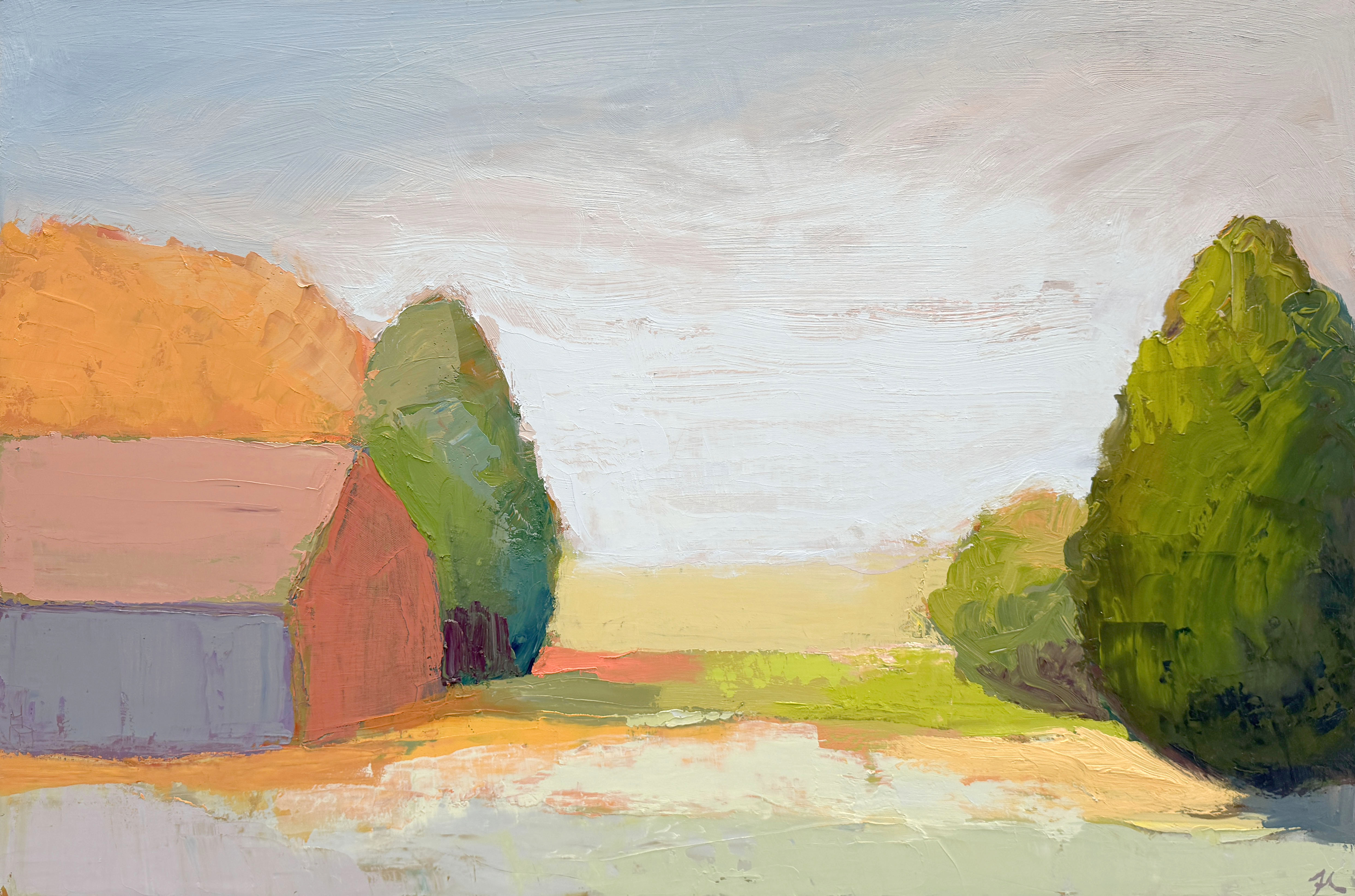 Pastoral Barn by Andrew Faulkner | ArtCloud