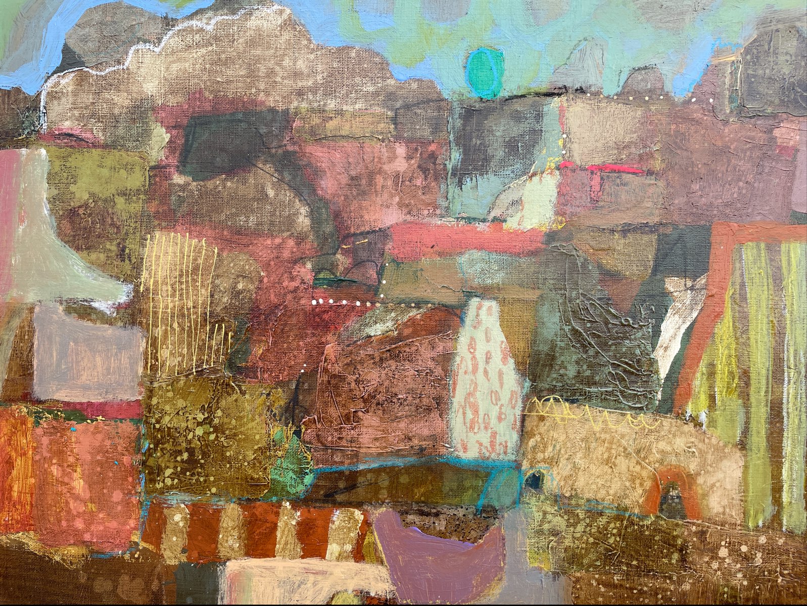 Cows Descending Valley of the Mills, Padula by Rachael Van Dyke | ArtCloud