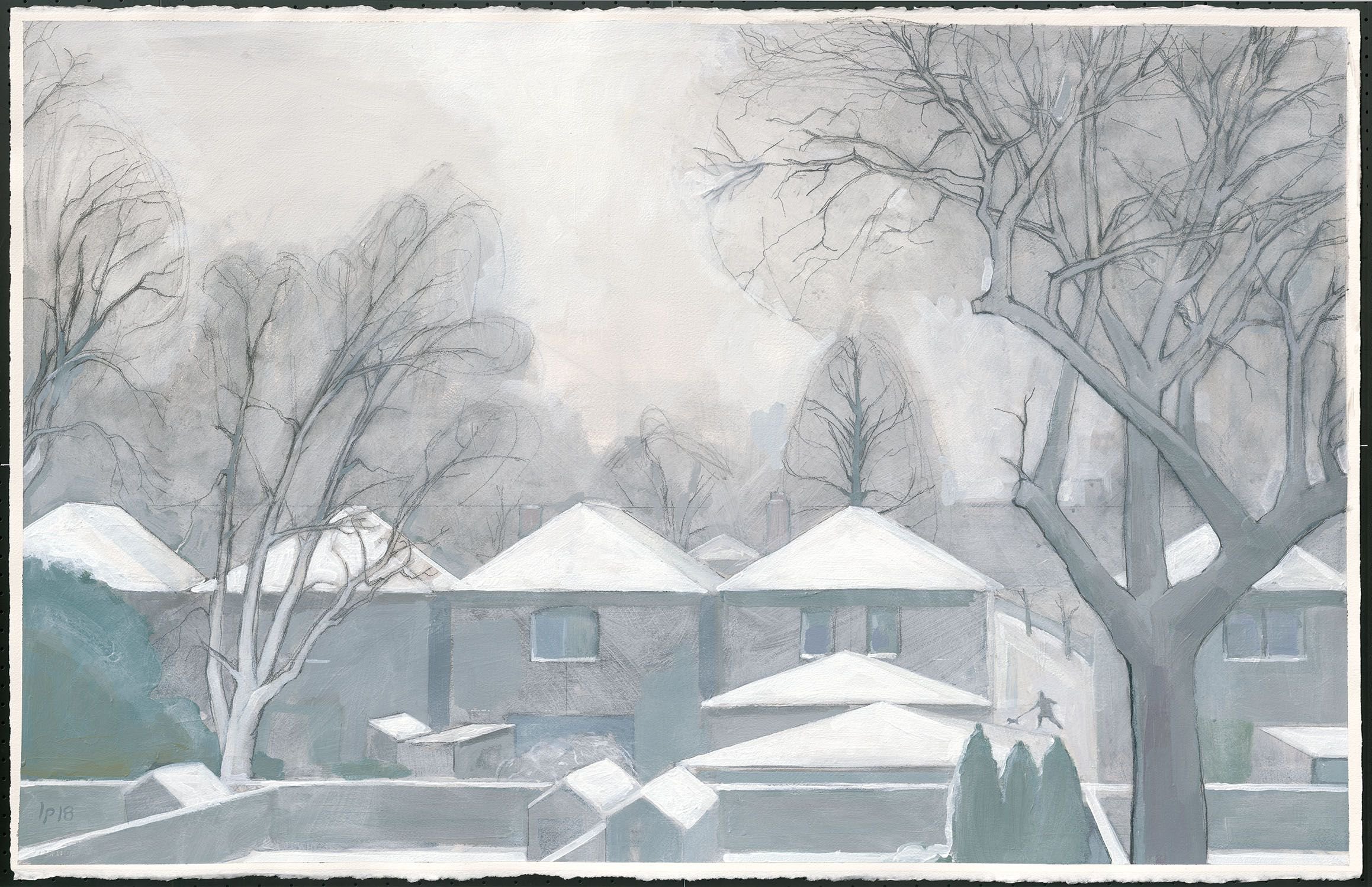 Toronto Winter by Lance Paull | ArtCloud