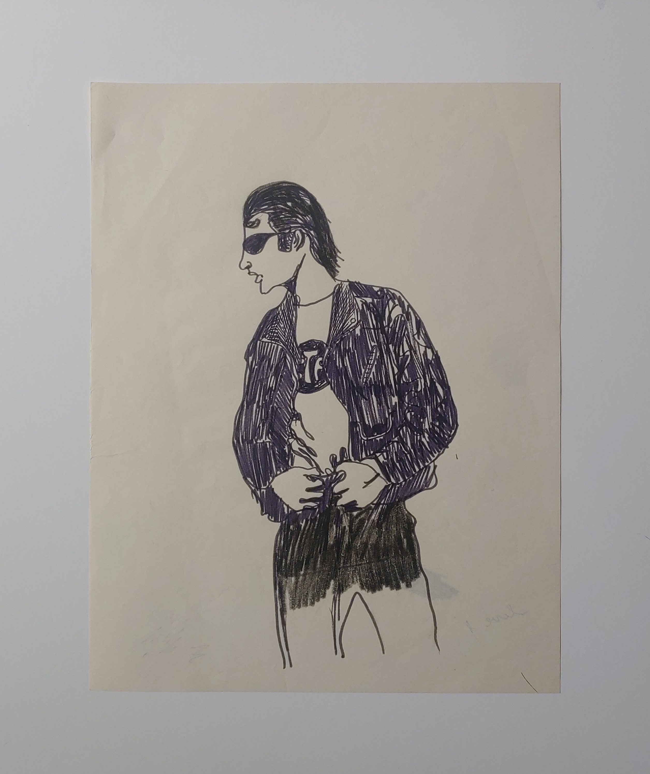 Vince Vance Original Drawing by David Amdur | ArtCloud