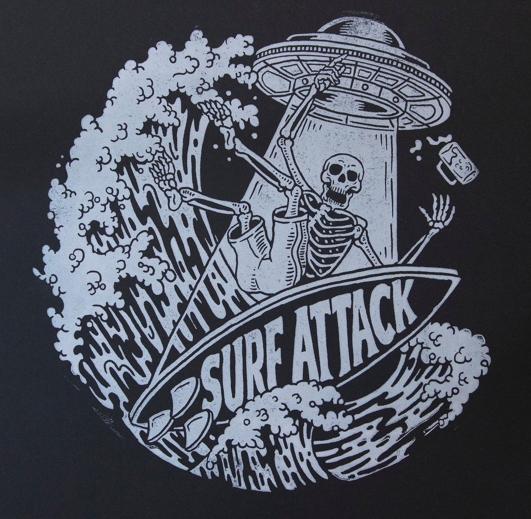 Surf Attack by Derrick Castle | ArtCloud