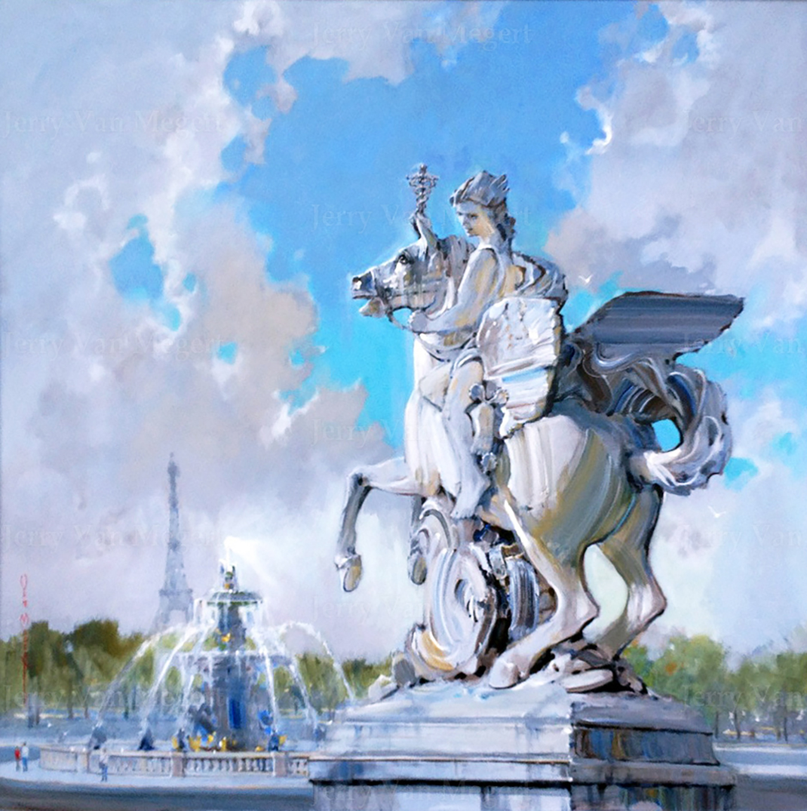 The Tuileries, Paris by Jerry Van Megert | ArtCloud