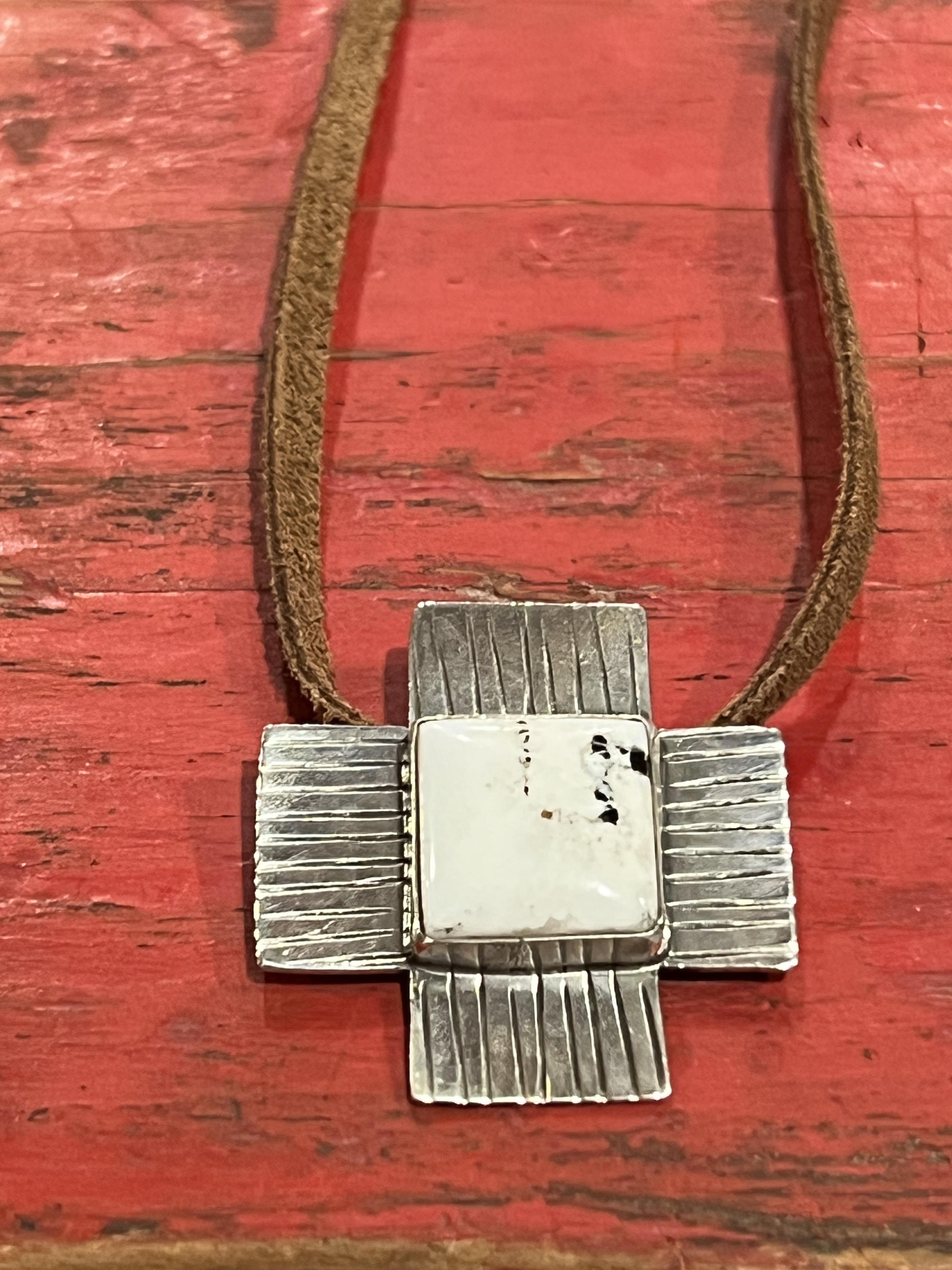 050 - White Buffalo Cross by Candice Jennings | ArtCloud
