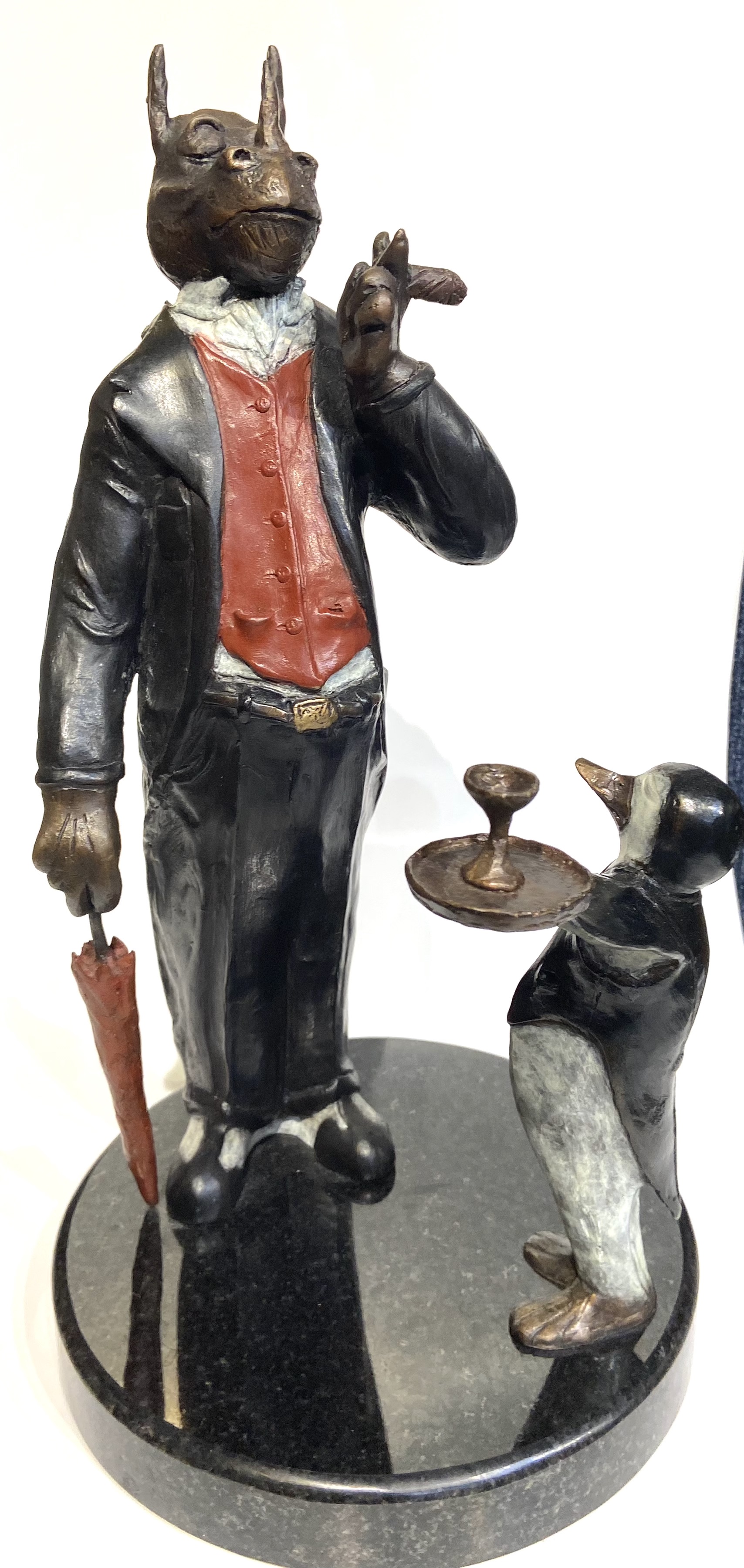 Alfred & Riley Sculpture by Glen Tarnowski | ArtCloud