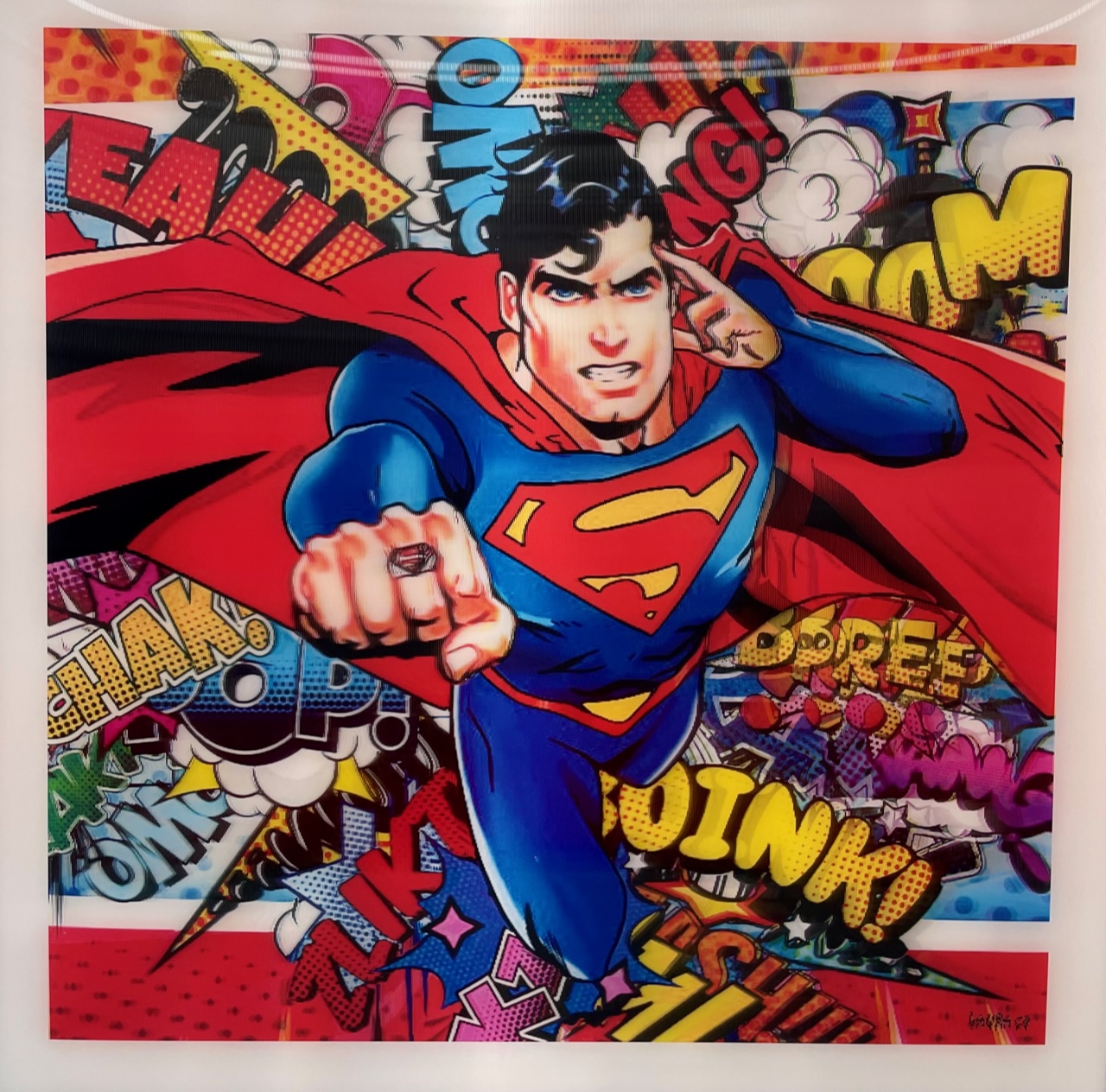 "3D Superman" by Laura Curiel | ArtCloud