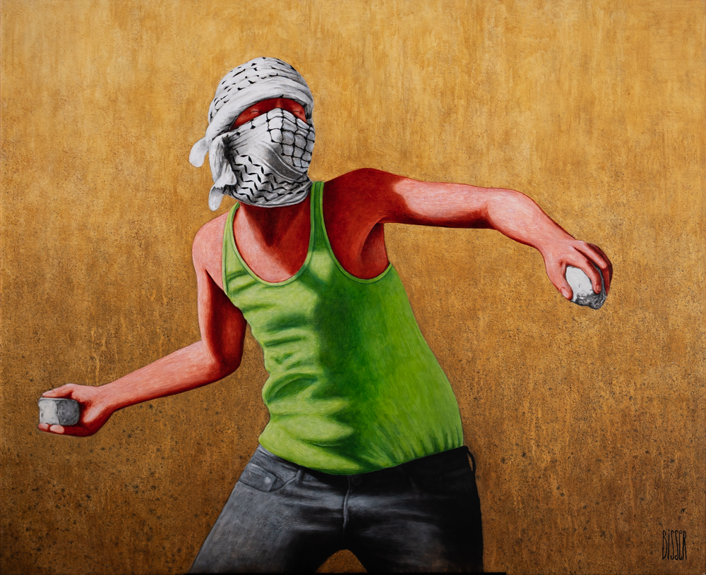Rock Thrower by Bisser | ArtCloud