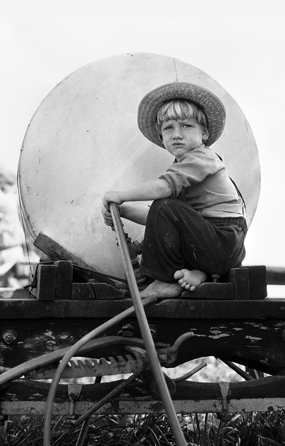 Mennonite Boy Working by Don Dudenbostel | ArtCloud Mennonite Boy Working by Don Dudenbostel | ArtCloud