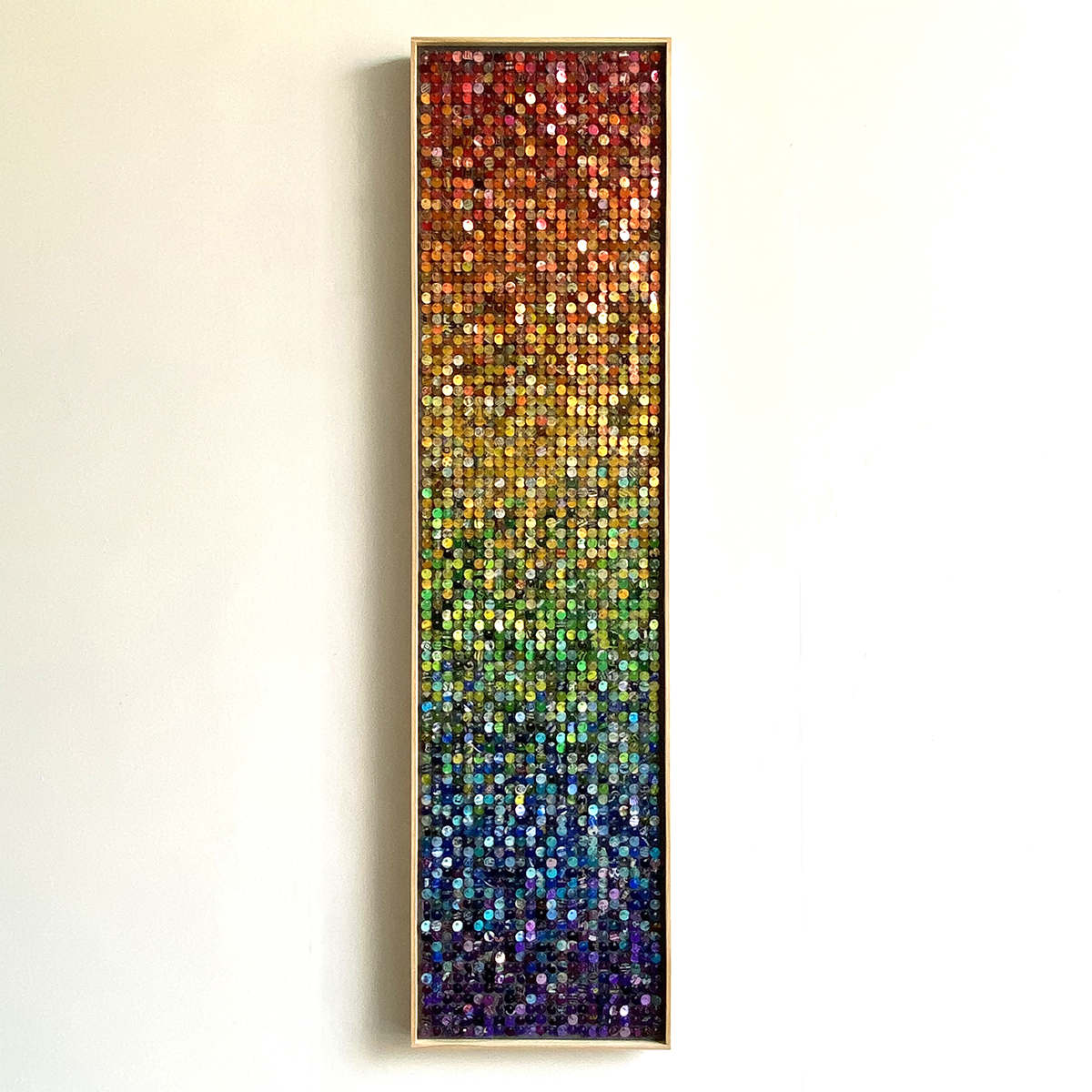 Recycled Rainbow Moving Mosaics by Hannah & Nemo | ArtCloud