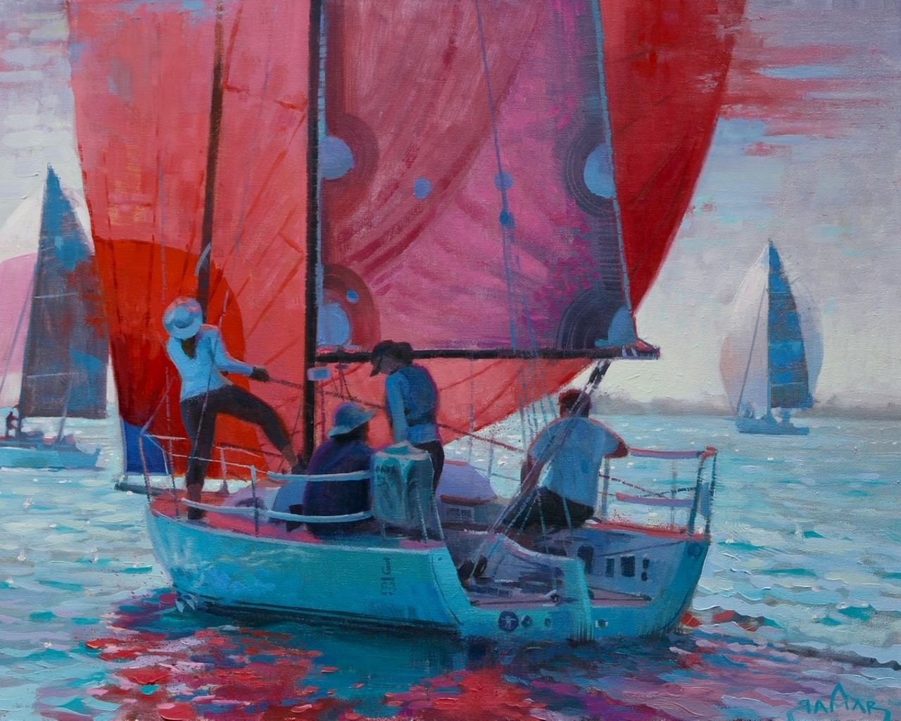 Crimson Wind by Antwan Ramar | ArtCloud