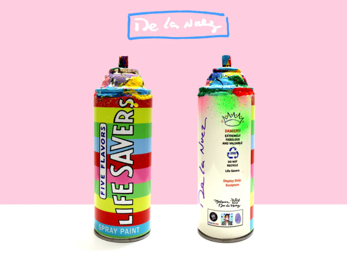 Life Savers-Spray Can Series-(Size is with the Plexi Box included) by ...