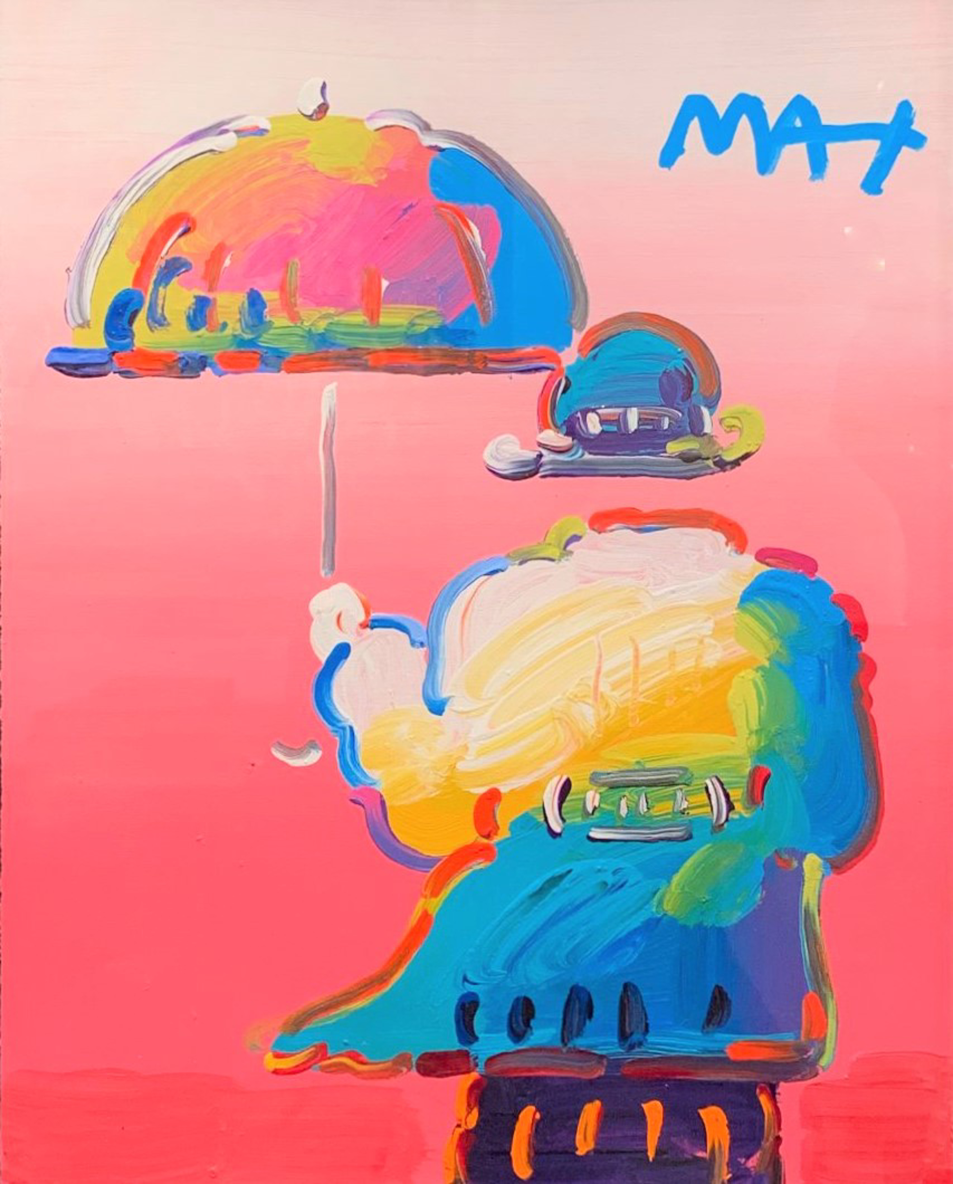 Peter Max Umbrella Man