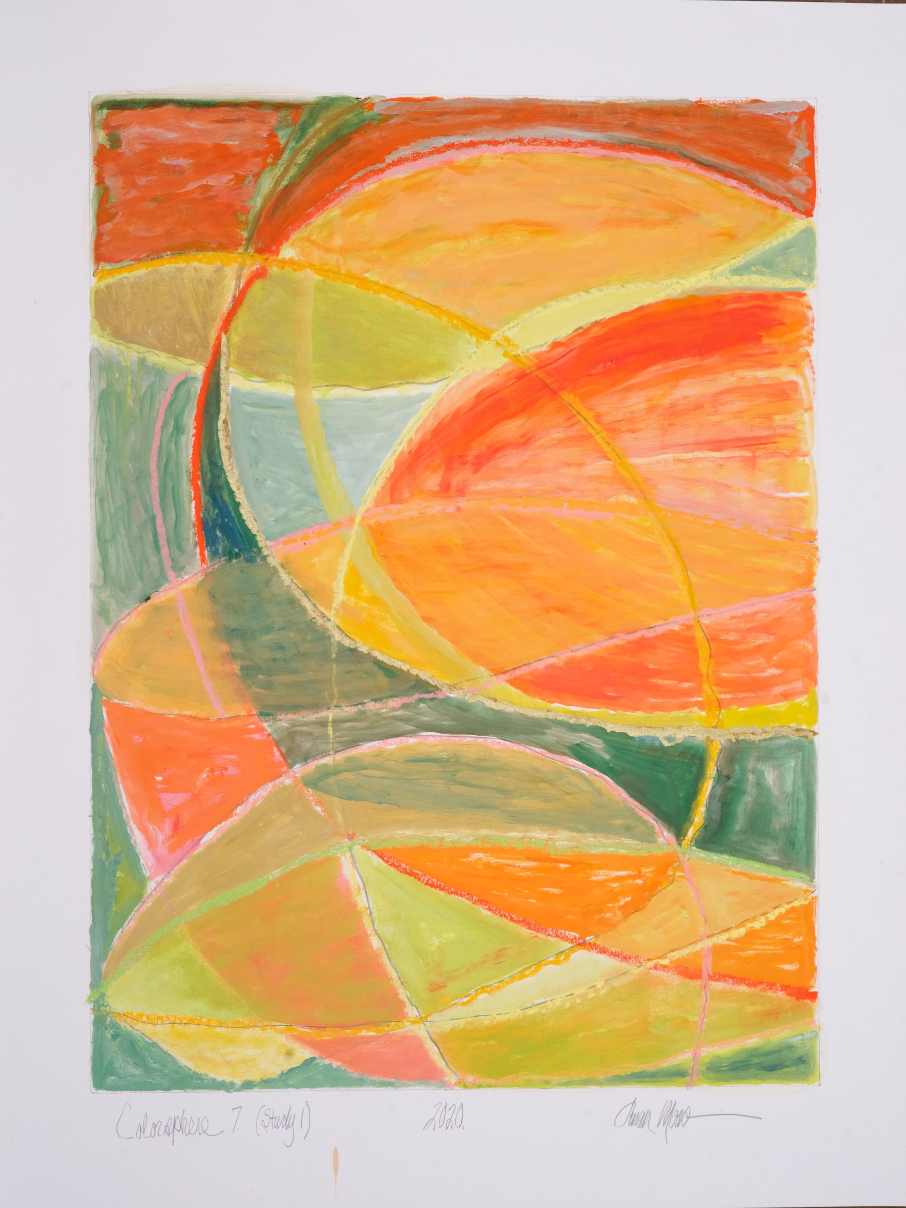 Colorsphere 7 (Study 1) by Susan Moss | ArtCloud