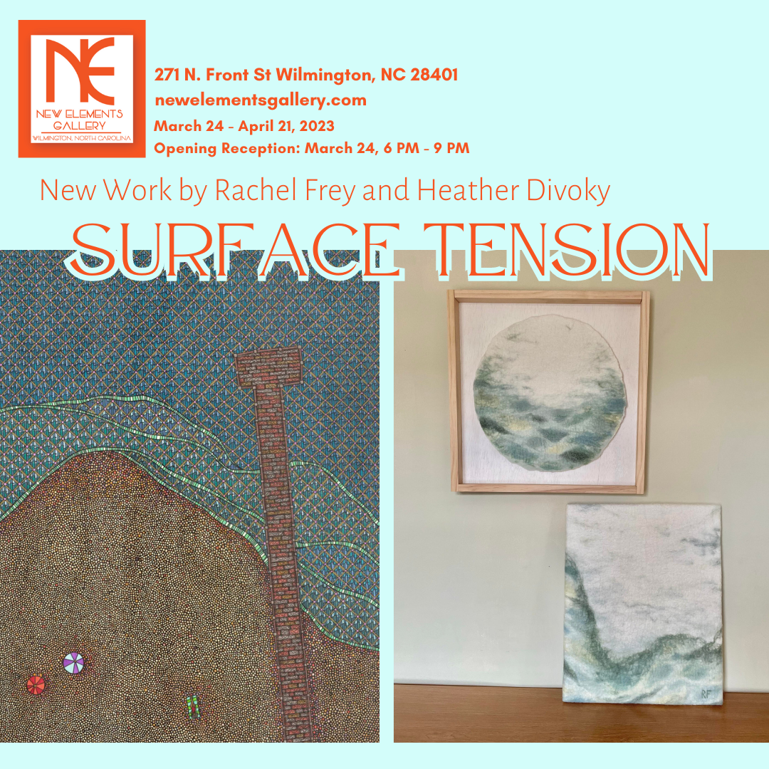 Surface Tension: Rachel Frey and Heather Divoky | New Elements Gallery ...