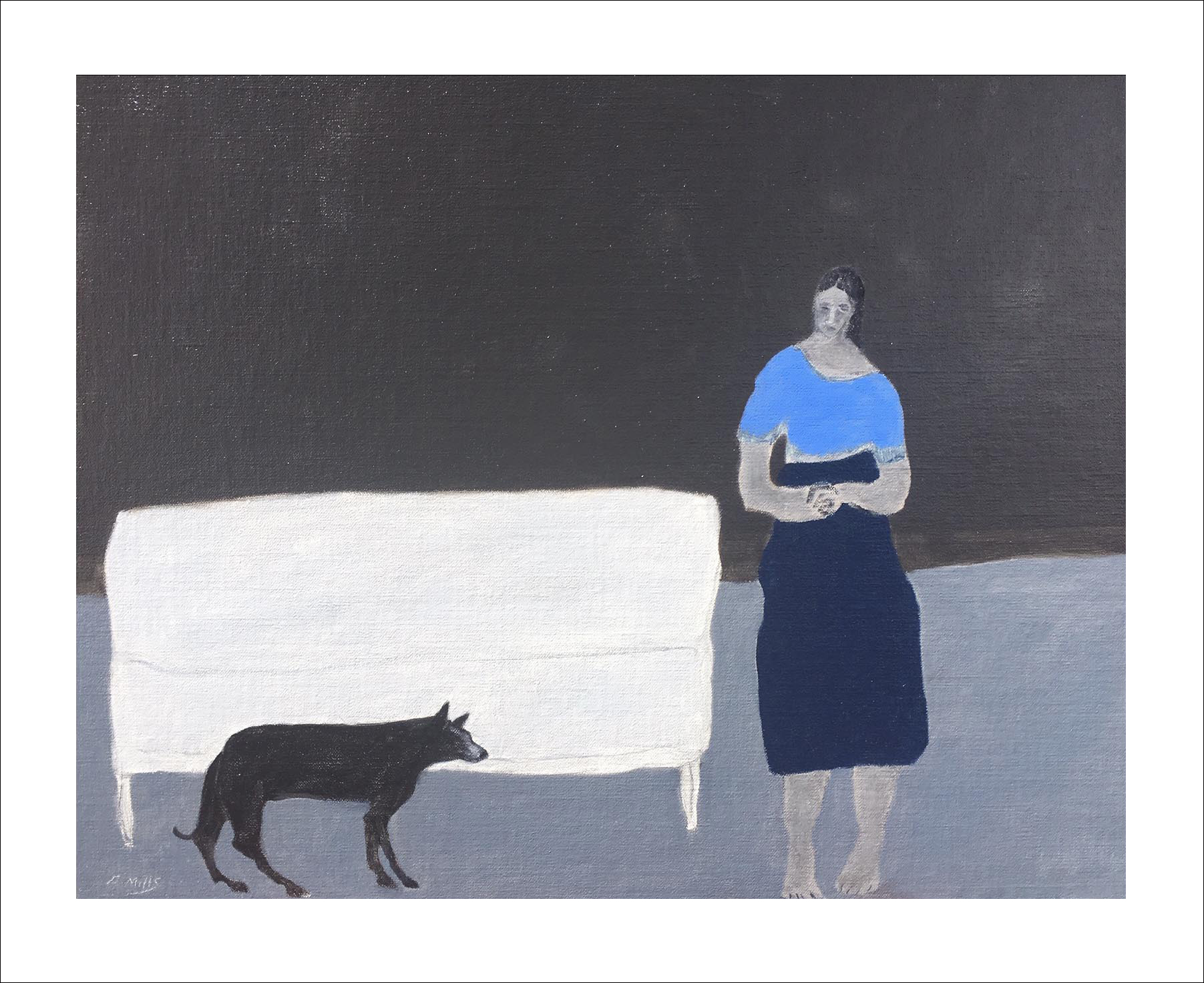 Girl With A Lost Dog 1 20 By Gigi Mills ArtCloud girl-with-a-lost-dog-1-20-by-gigi-mills-artcloud