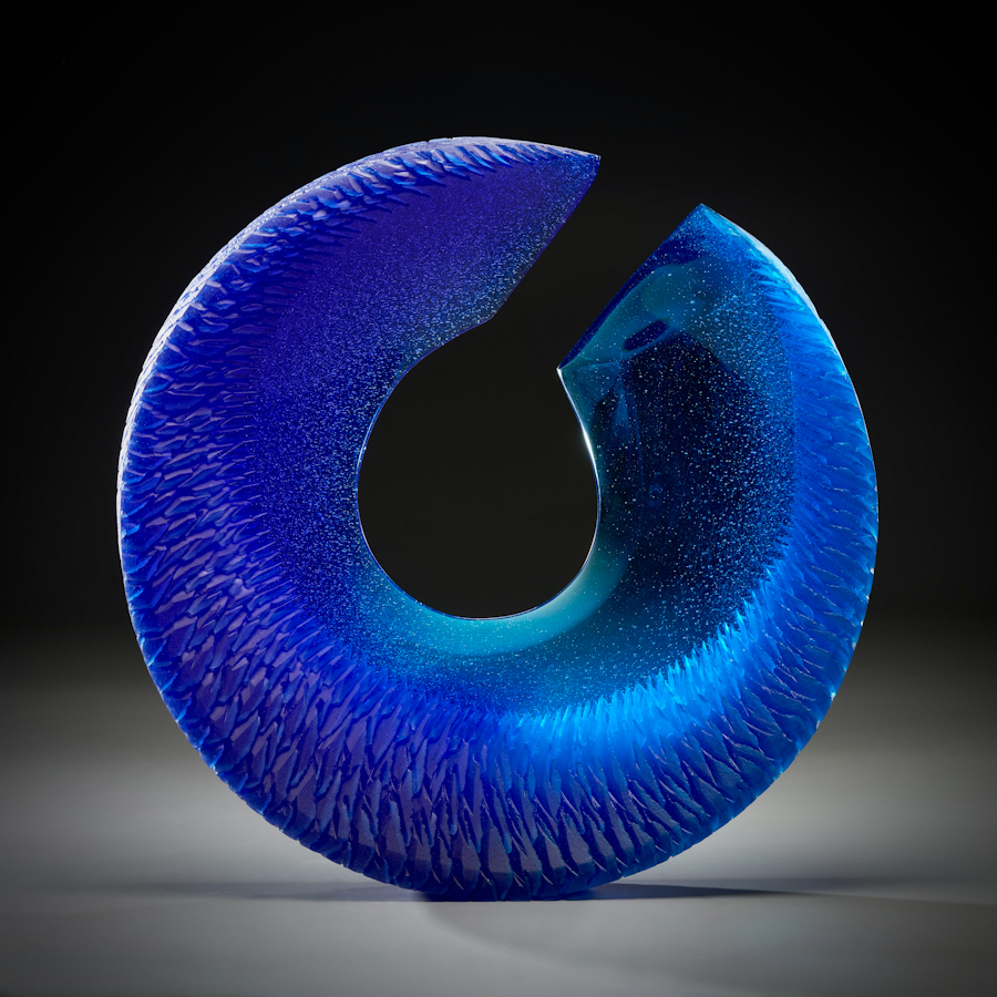 Blue Balanced Opening by Alex Gabriel Bernstein (b. 1972) | ArtCloud