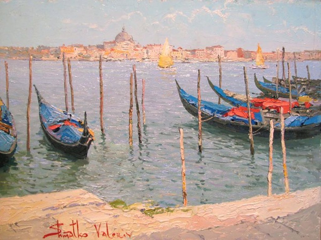 Gondolas by Valery Shmatko | Paul Scott Gallery