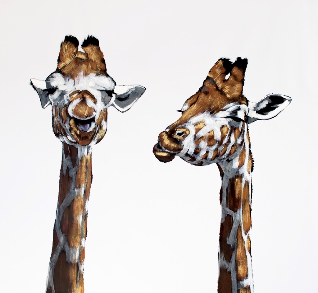 Giraffe Laughing