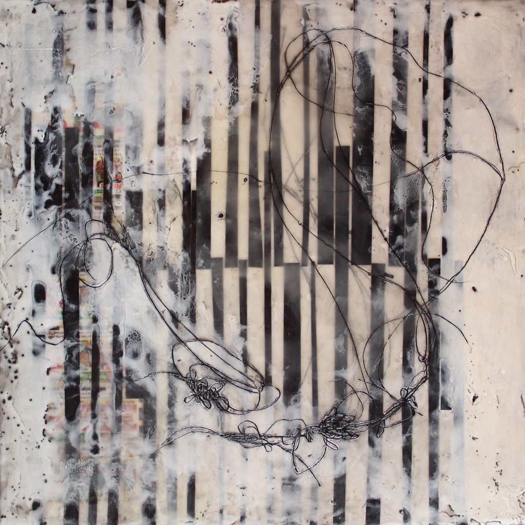 Hair Sketch XV, Coupon Clipping by April South-Olson | J Petter Galleries