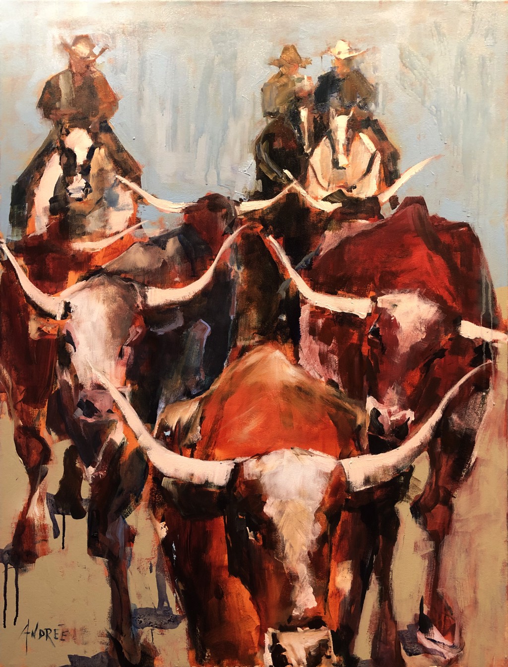 Taking the Lead (New Work 2021) by Andrée Hudson | CANYON ROAD ...