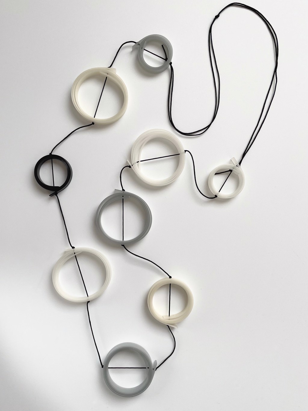 Nine Circles Necklace by Gill Forsbrook | Contemporary Applied Arts