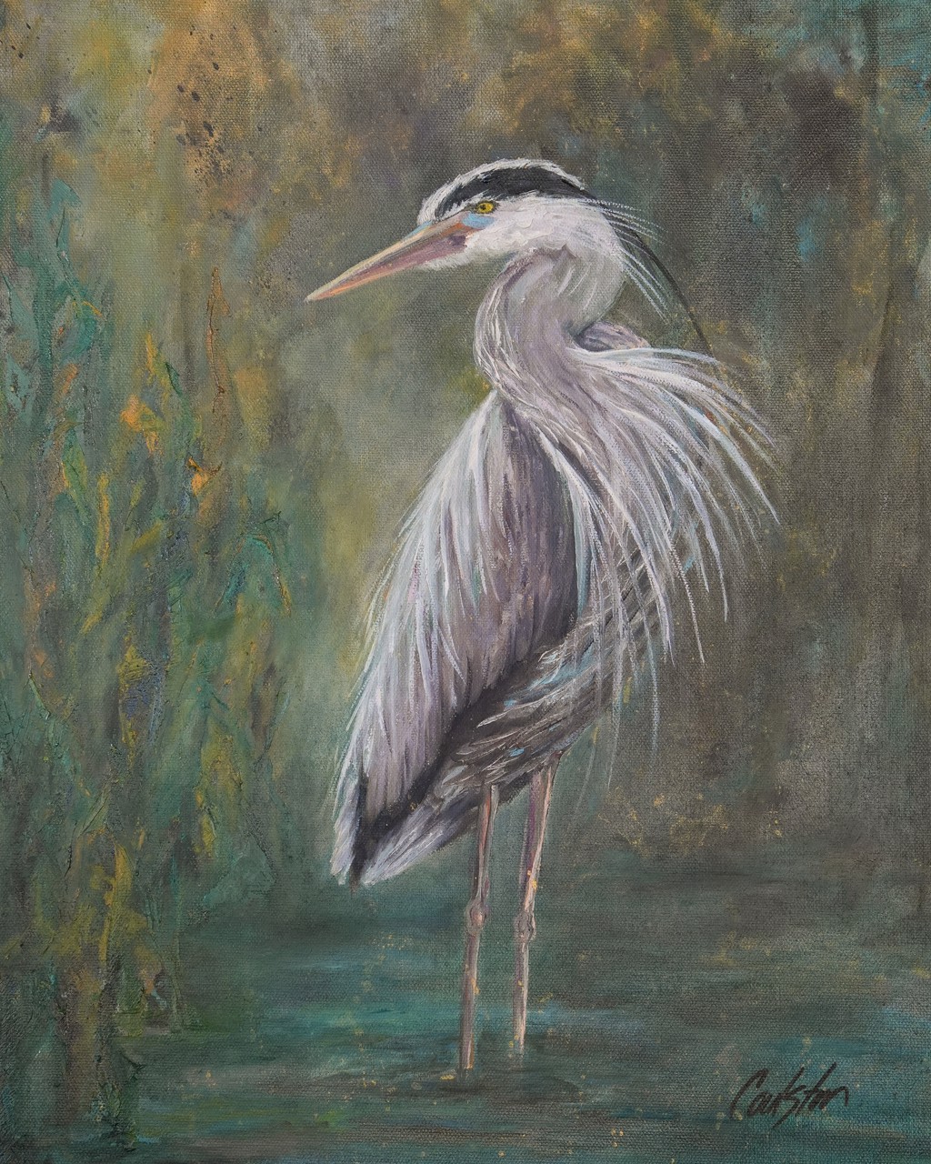 Blue Tidings II by Jody Coulston | Barlow Gallery
