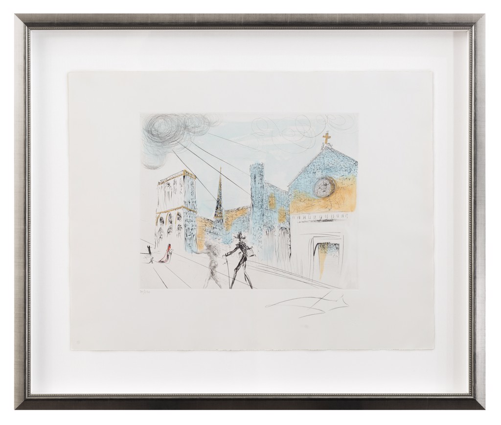 Notre-Dame de Paris by Salvador Dalí | West Chelsea Contemporary