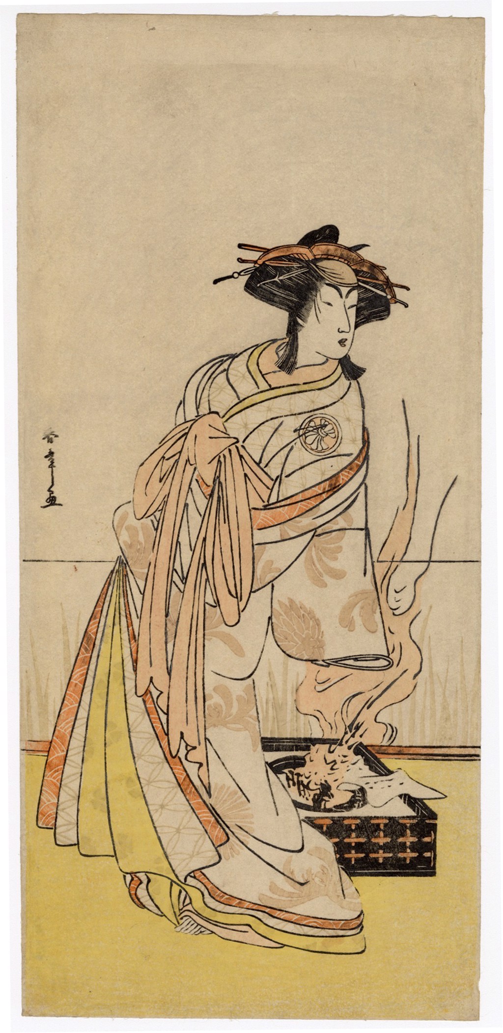 Segawa Kikunojo III in an Onnagata Role by Shunsho | The Art of Japan