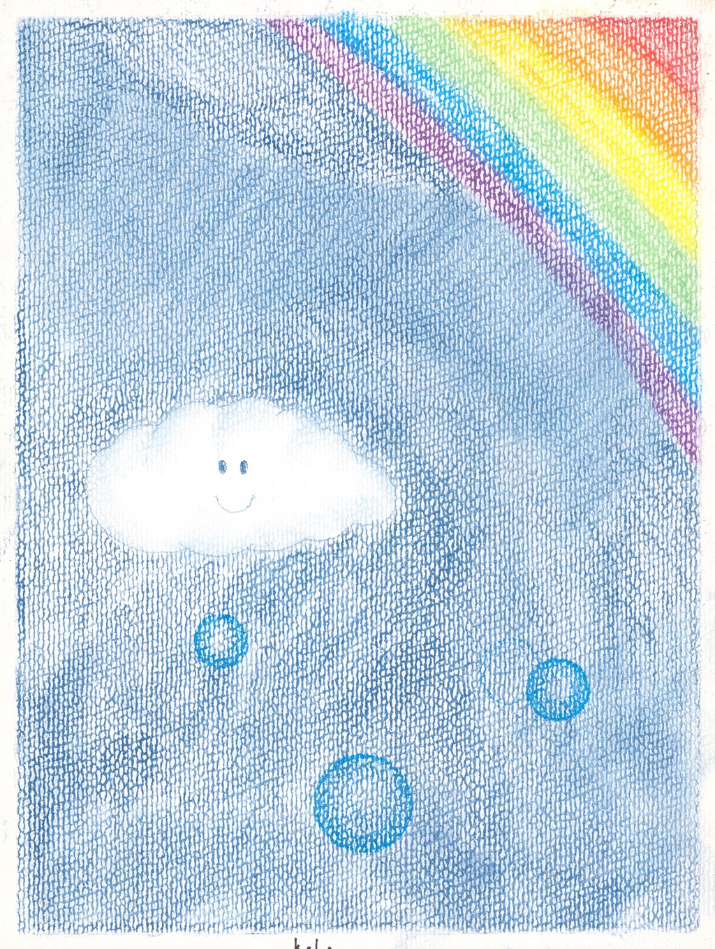 Smiling Cloud by Keith Lewis | Art Enables