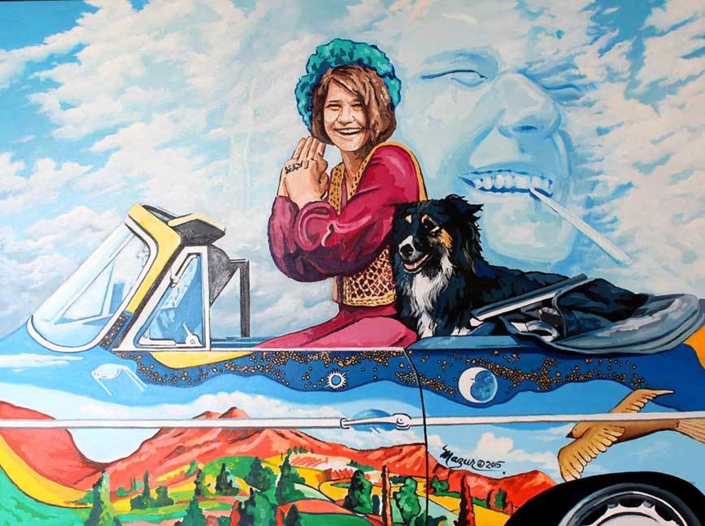 Janis Joplin Original by Ruby Mazur | Bill Wyland Galleries Lahaina LLC