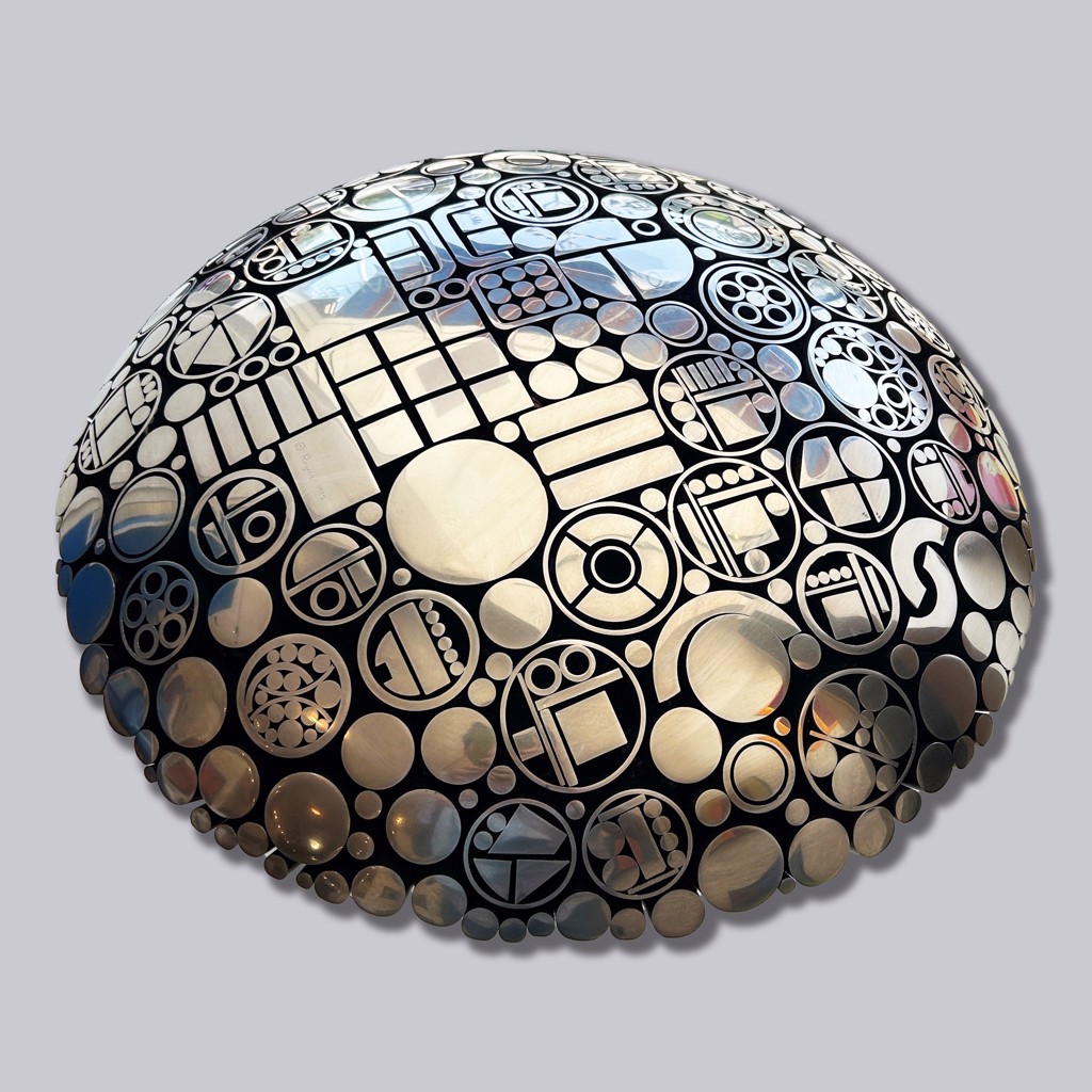 Hemisphere circa 1995 by Regier Sculpture | Leopold Gallery + Art ...