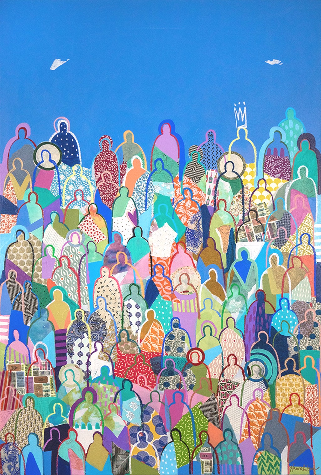 Let's Get Crowded by Hannah Lane | Bee Street Gallery