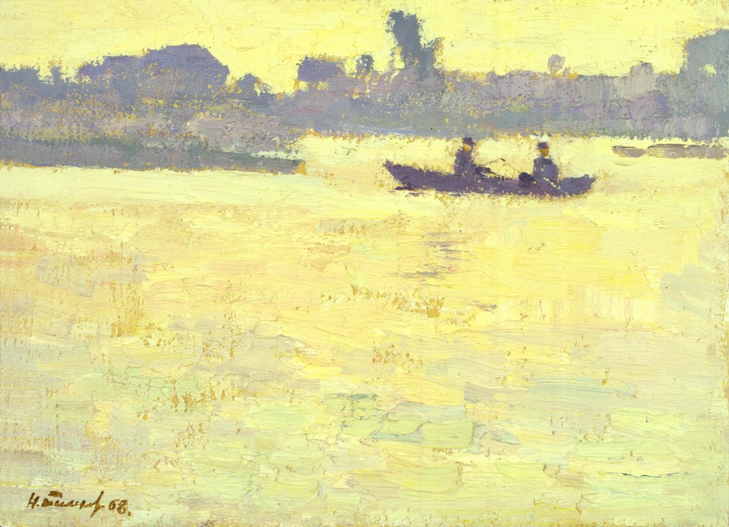 Morning on the River by Nikolai Timkov | Vail International Gallery