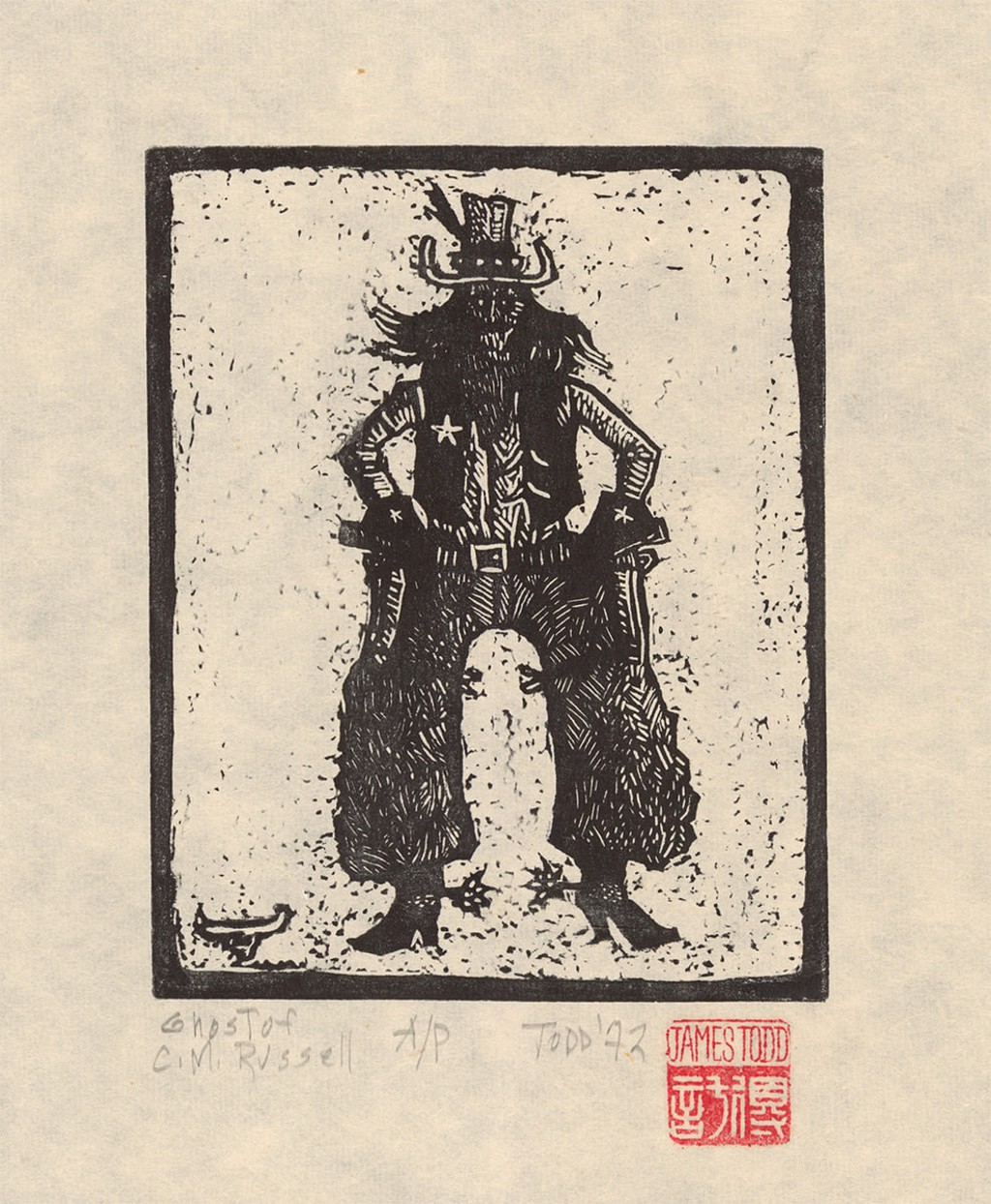 Ghost of C.M. Russell by James G. Todd | Radius Gallery
