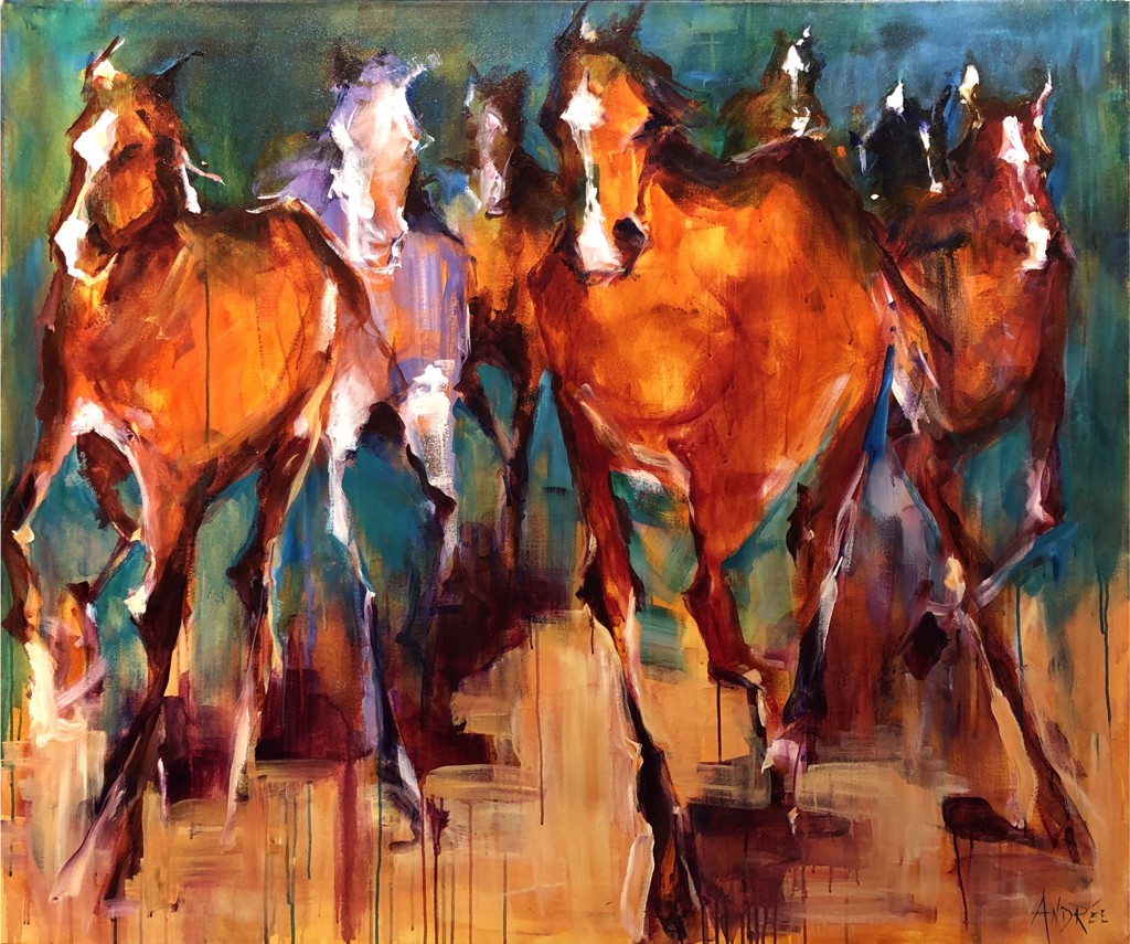 Leader of the Pack by Andrée Hudson | CANYON ROAD CONTEMPORARY ART