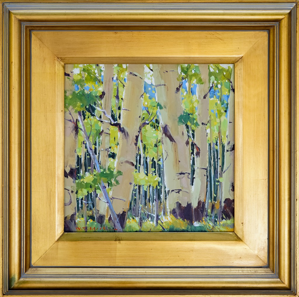 William C. Hook Summer Aspens by Secondary Offerings | Meyer Gallery