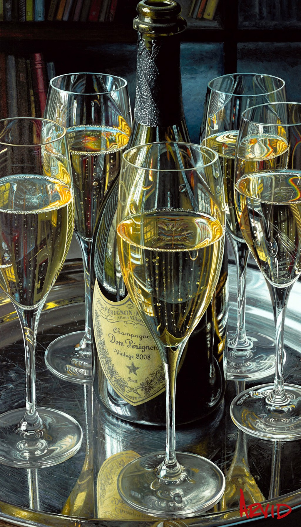 Puttin' on the Ritz - Artist Proof by Thomas Arvid | Art Leaders Gallery