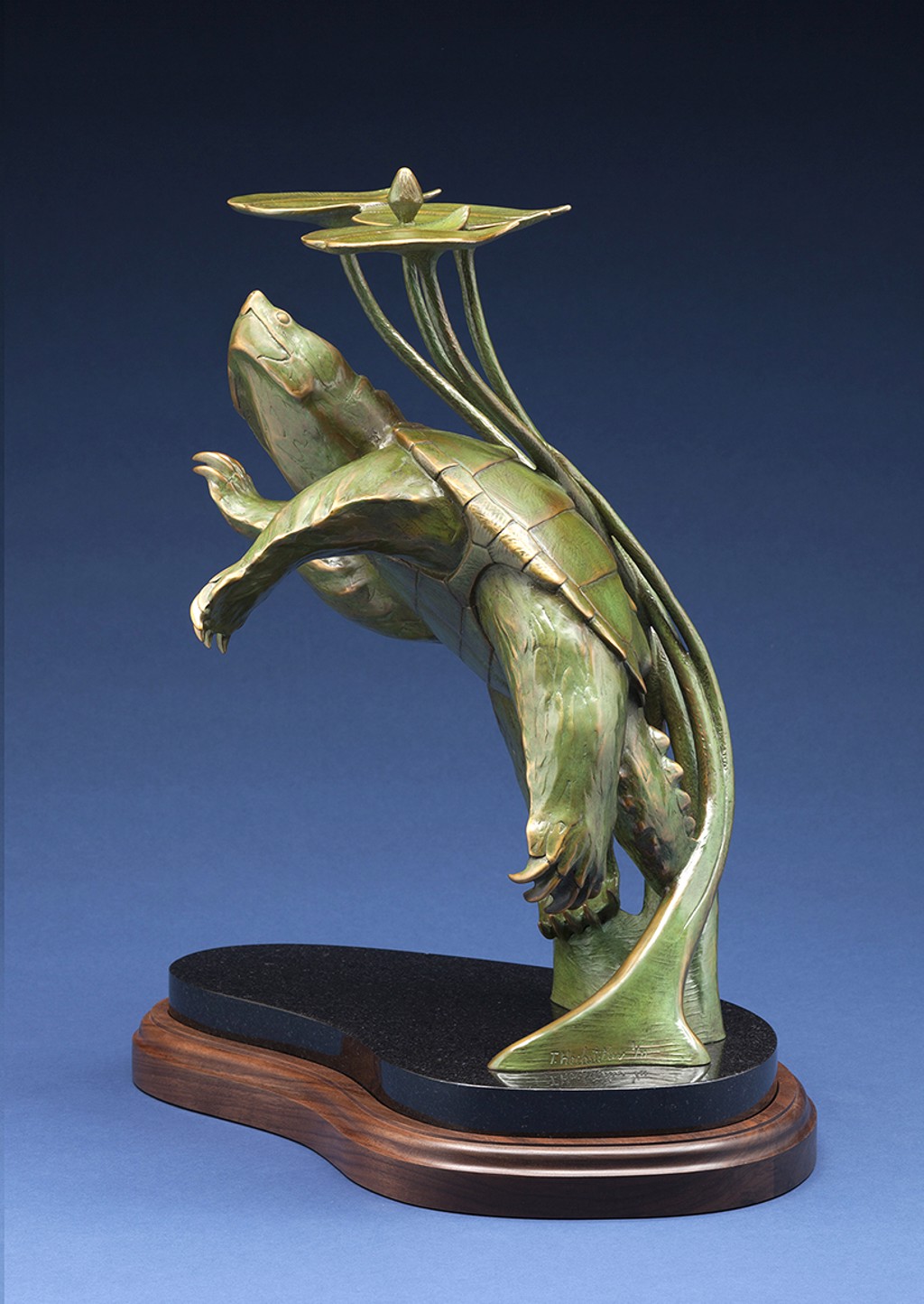 Snapping Turtle by Tony Hochstetler | Bronze Coast Gallery & Brumfield ...