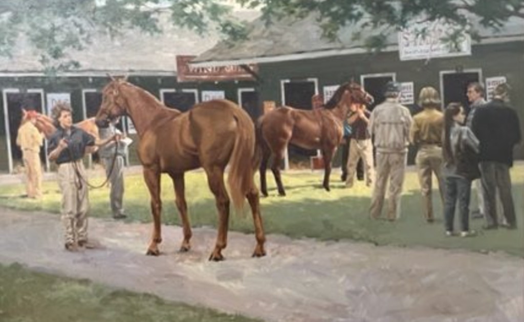 Fasig-Tipton Saratoga by Larry Wheeler | Cross Gate Gallery
