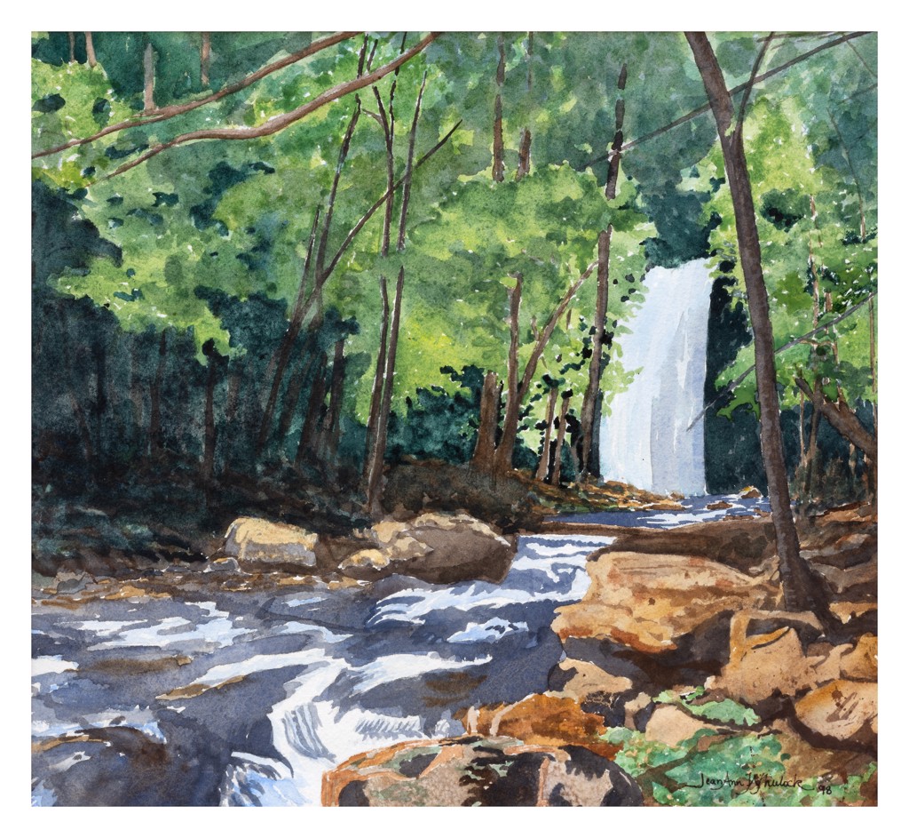 Waterfall by Jean Ann Wheelock | Red House Gallery & Studios