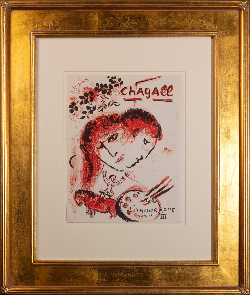 Front Cover of "Chagall Lithographie III", M577 by Marc Chagall | David ...
