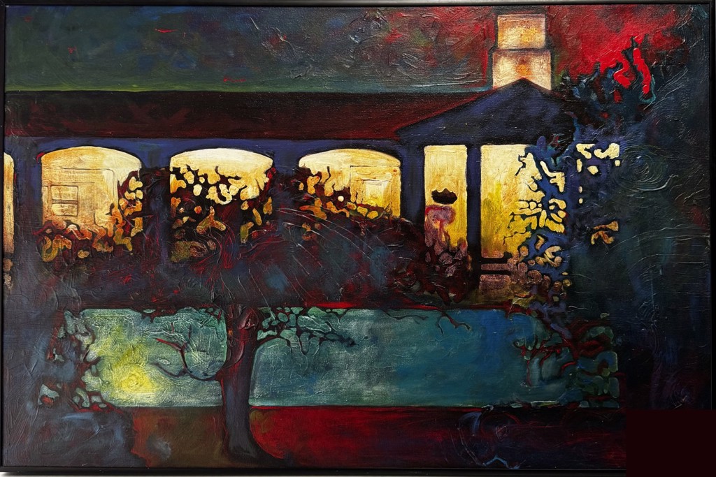 The New Perry Hotel by Chuck Hamilton | Art on the Square Gallery
