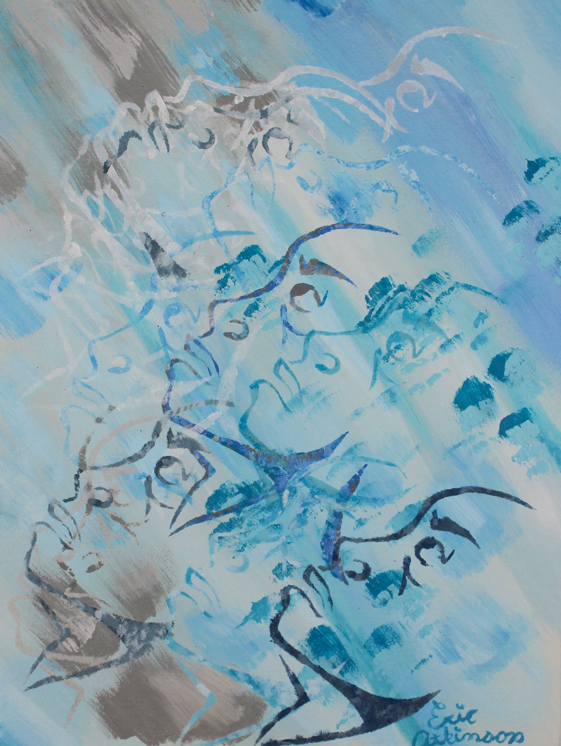Overwhelmed By Eric Atkinson Art Enables