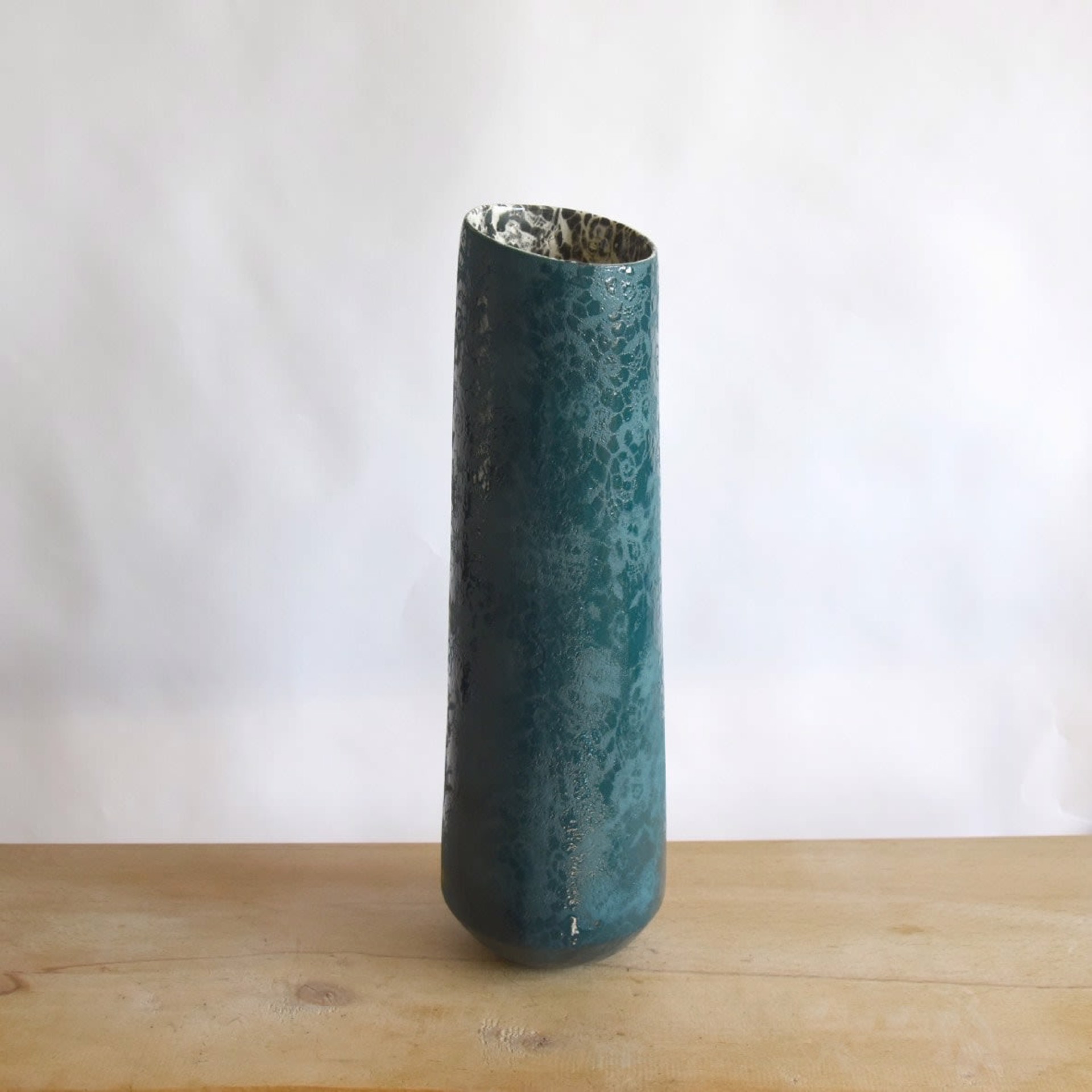 Tall Open Vessel Form by Lesley Farrell | Contemporary Applied Arts