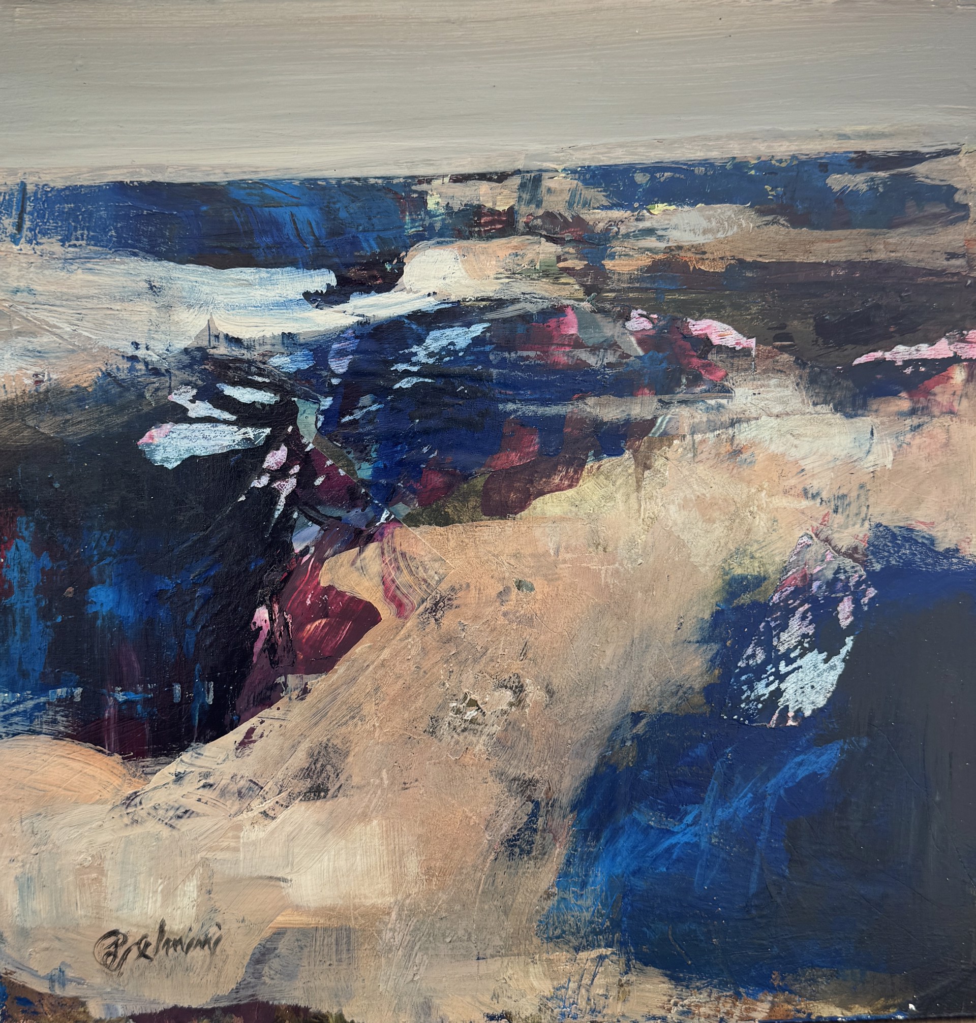 Shifting Ground by Peggy Jelmini | Carmel Art Association