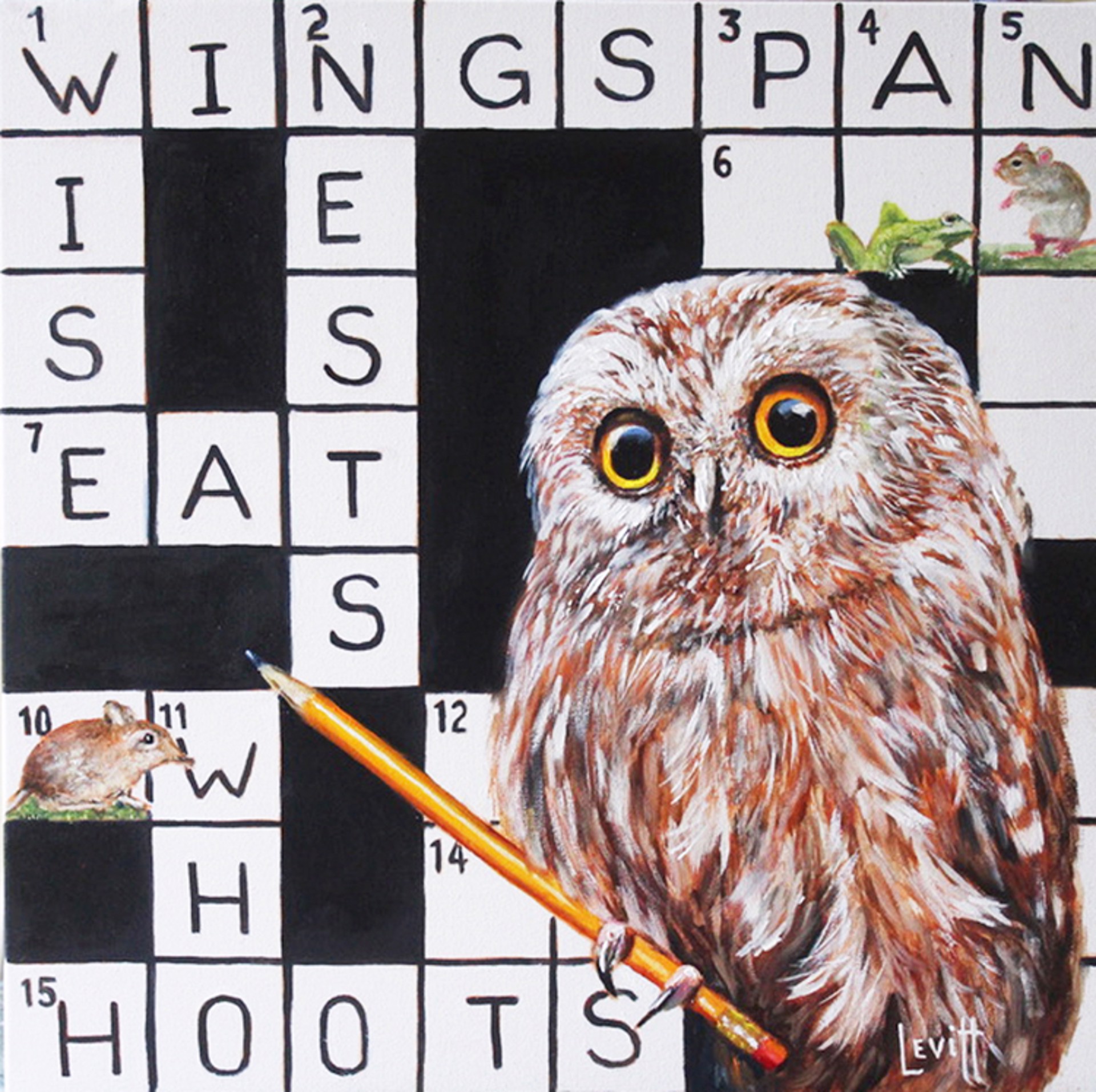 Crossword Genius by Barney Levitt | Stewart Clifford Gallery