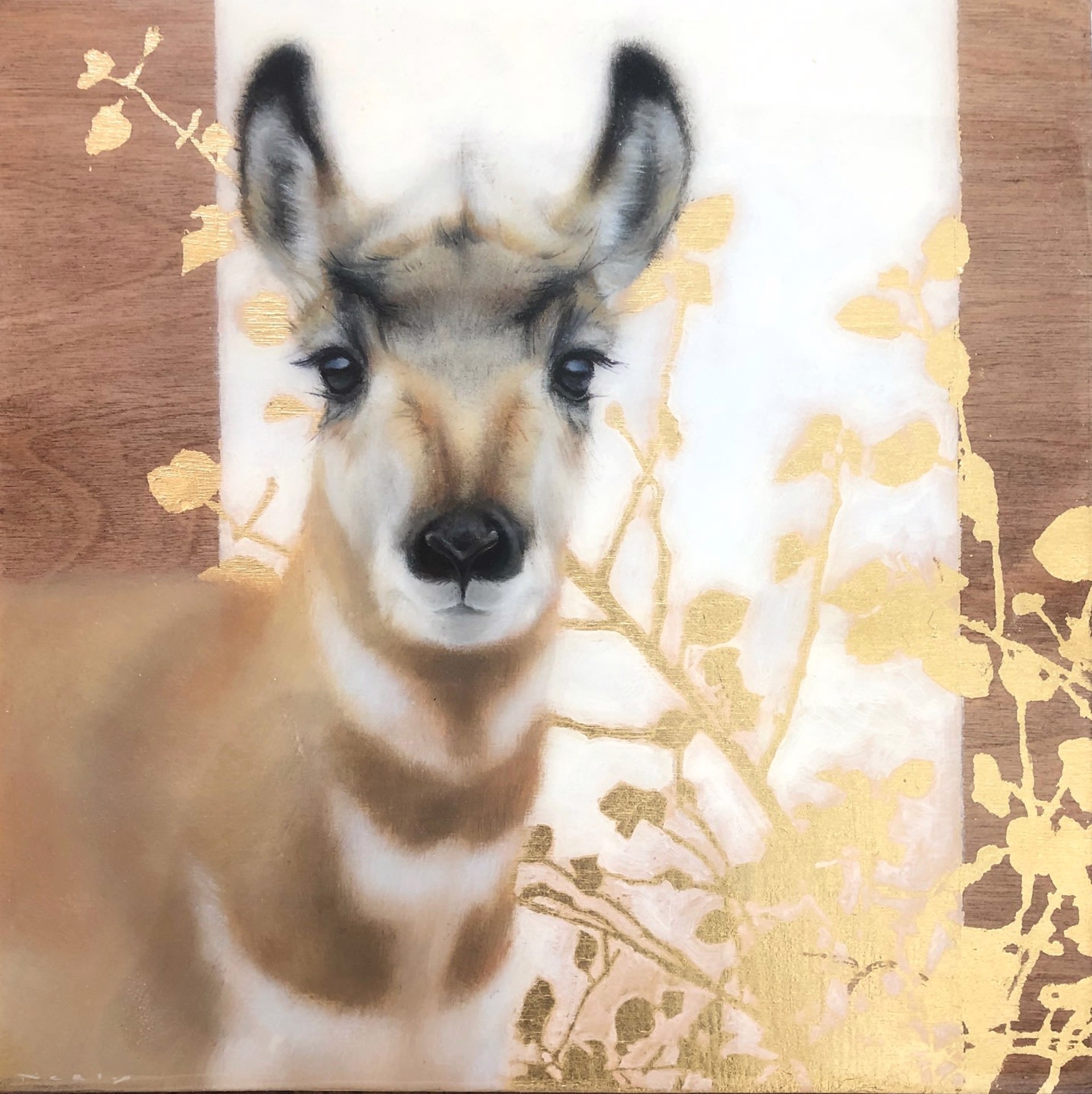 LADY PRONGHORN by Nealy Riley | Montana Trails Gallery
