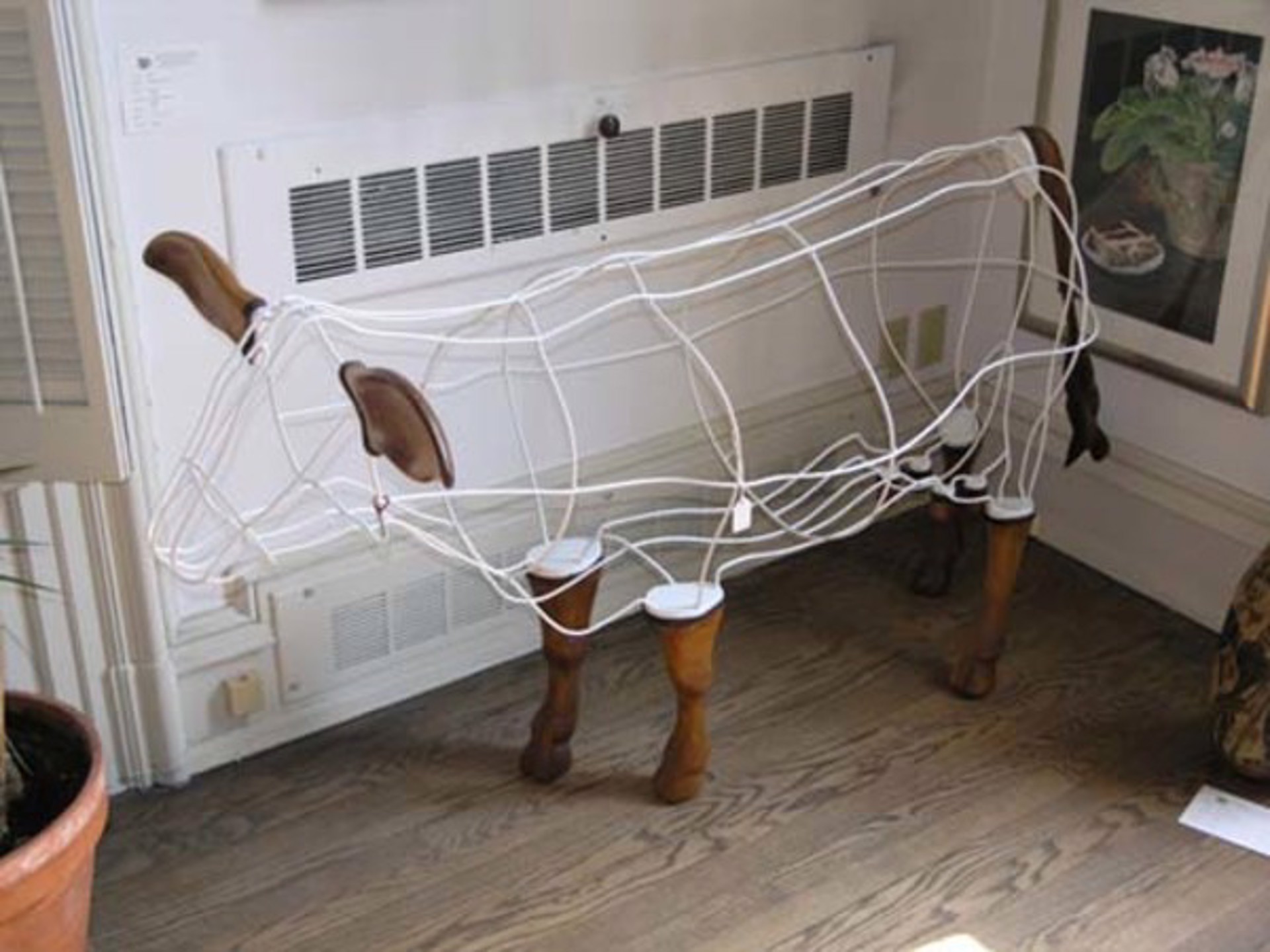 Peg Leg (cow) by Timothy Andrew Kussow | David Barnett Gallery
