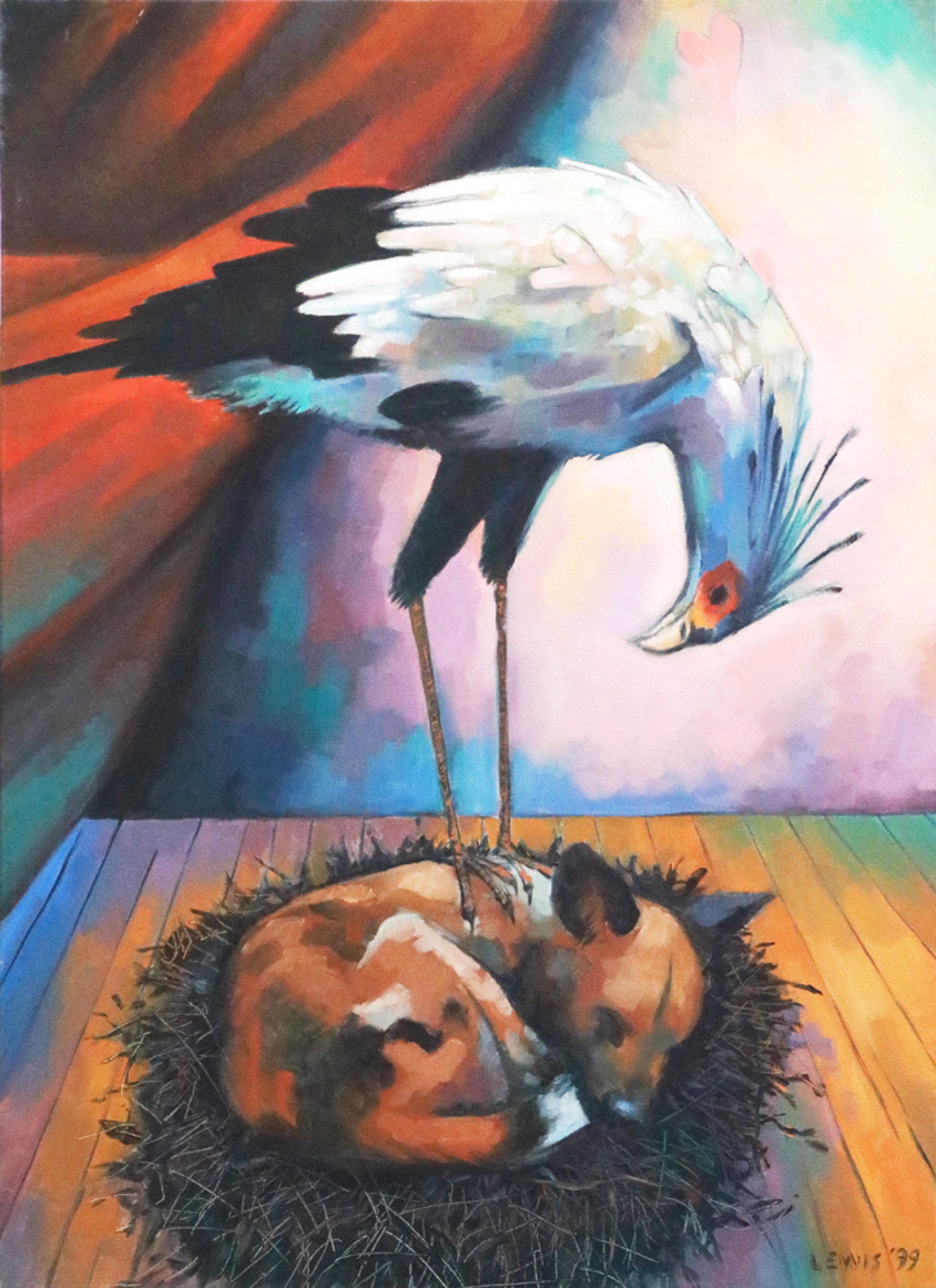 "Nest" by David Carmack Lewis circa 1999 by Art One Resale Inventory ...