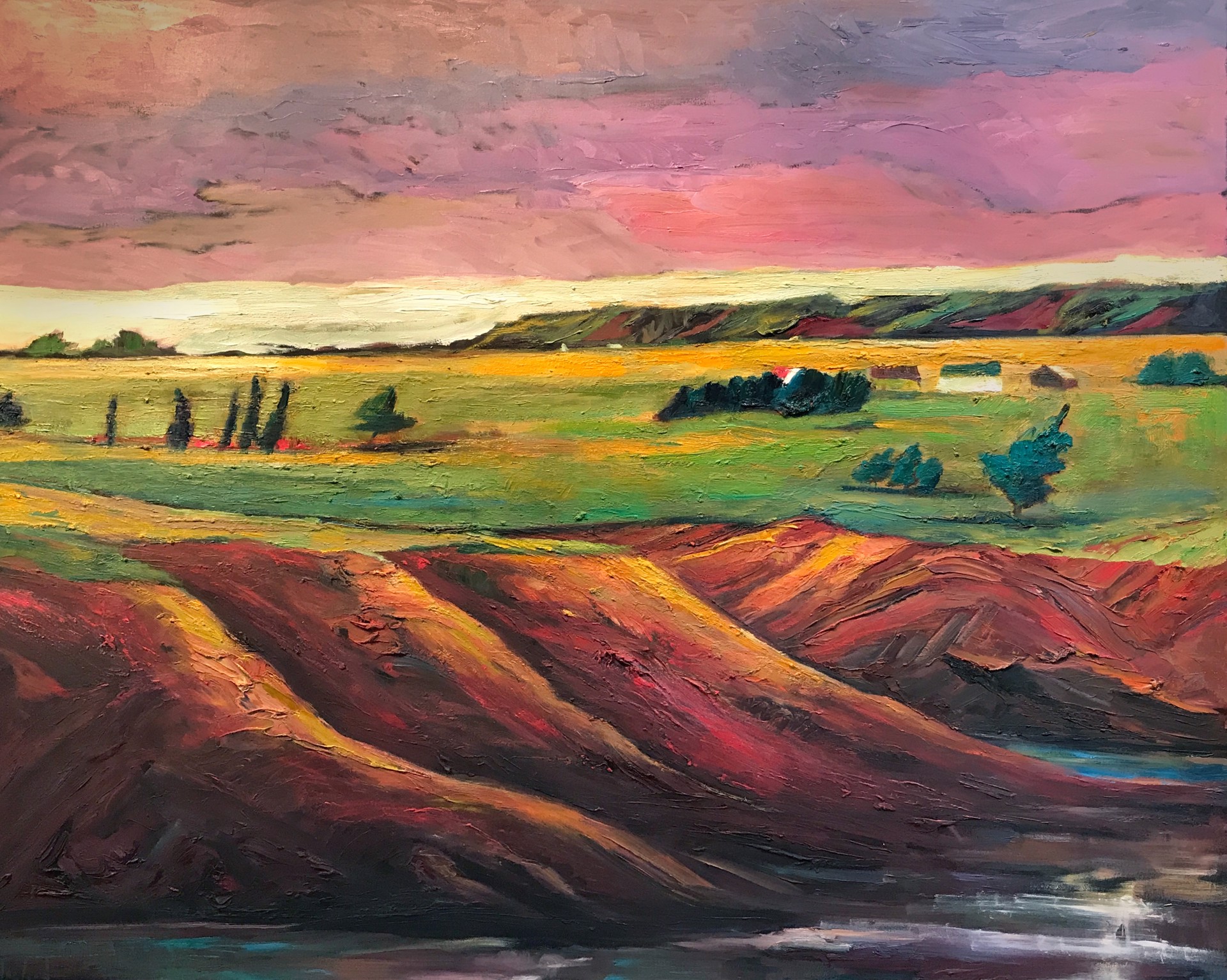 Sprawling Fields by F. Scott MacLeod | Harbour Gallery