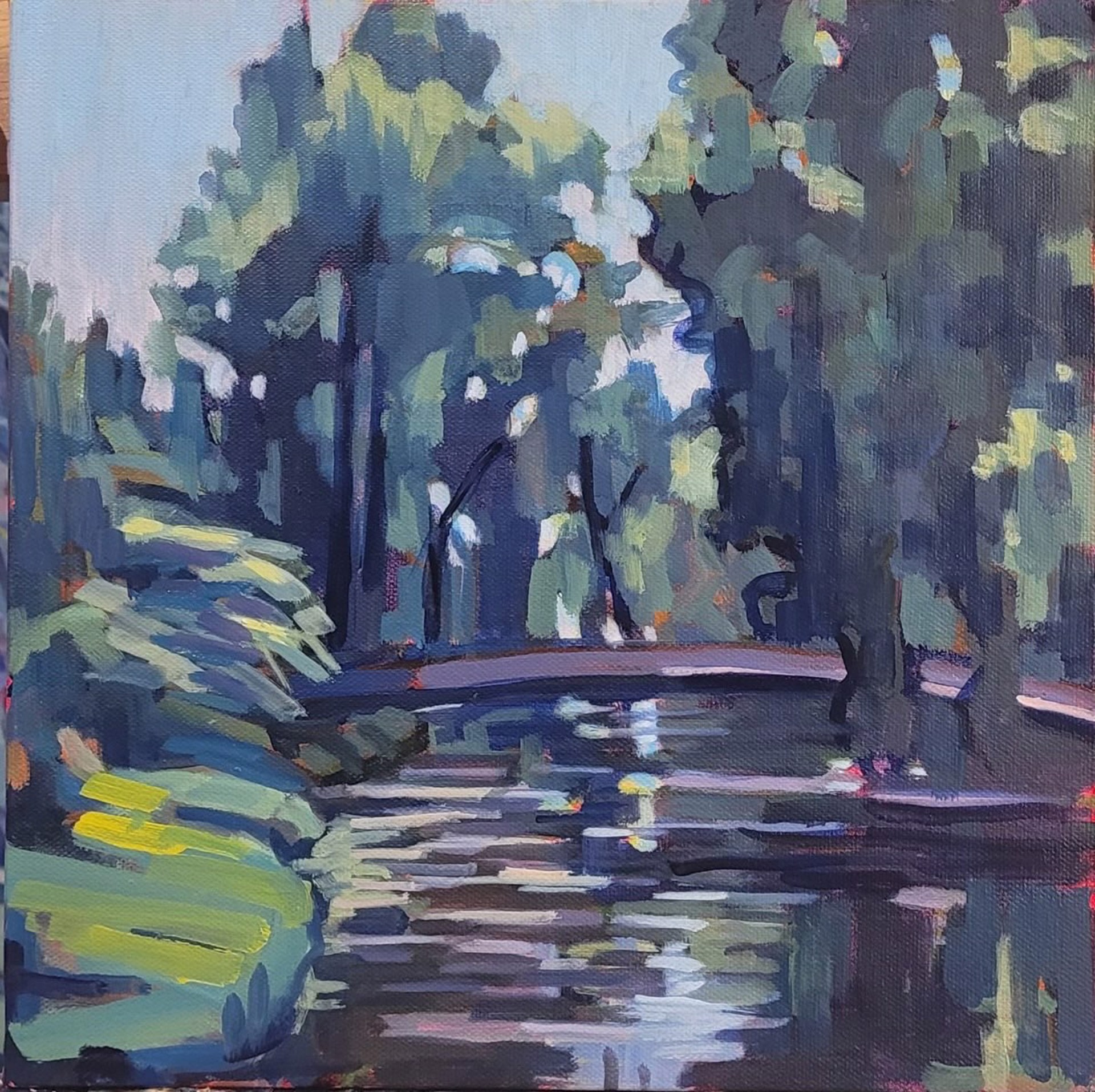 Bridge of Olbrich Gardens by Nina Weiss | J Petter Galleries